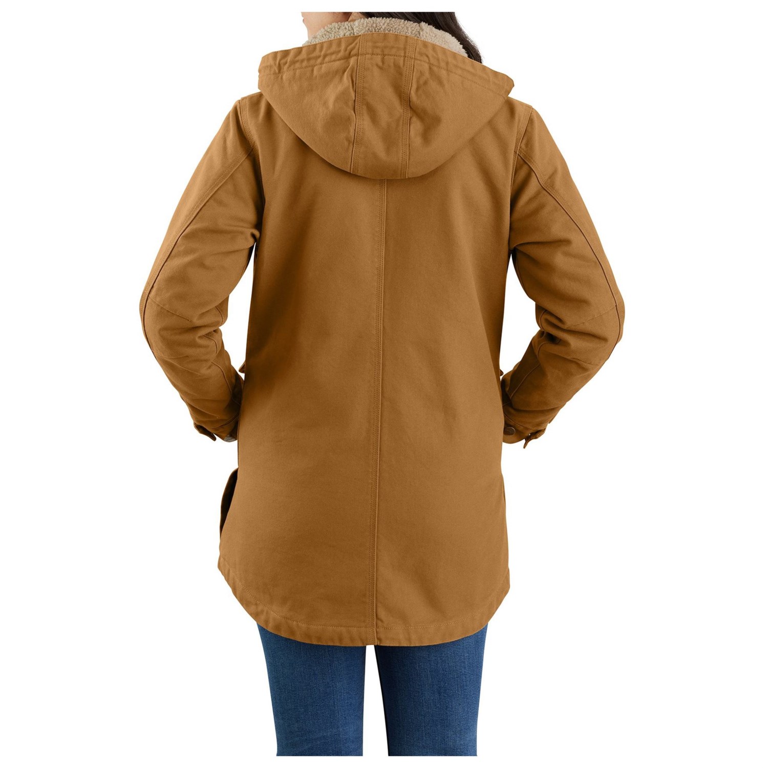 Carhartt 105512 Plus Loose Fit Weathered Duck Coat - Insulated