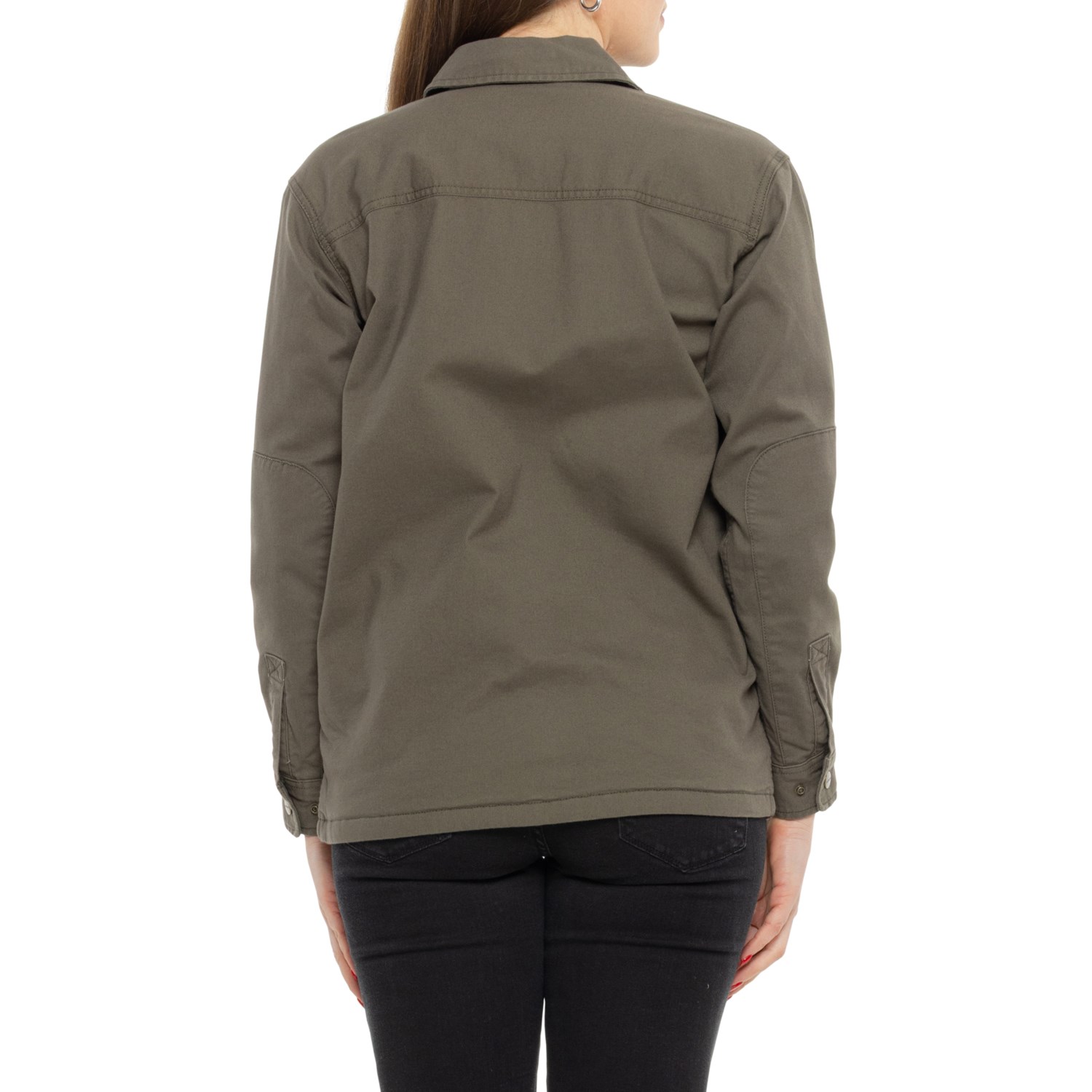 Carhartt 106024 Rugged Flex® Loose Fit Canvas Shirt Jacket - Fleece Lined