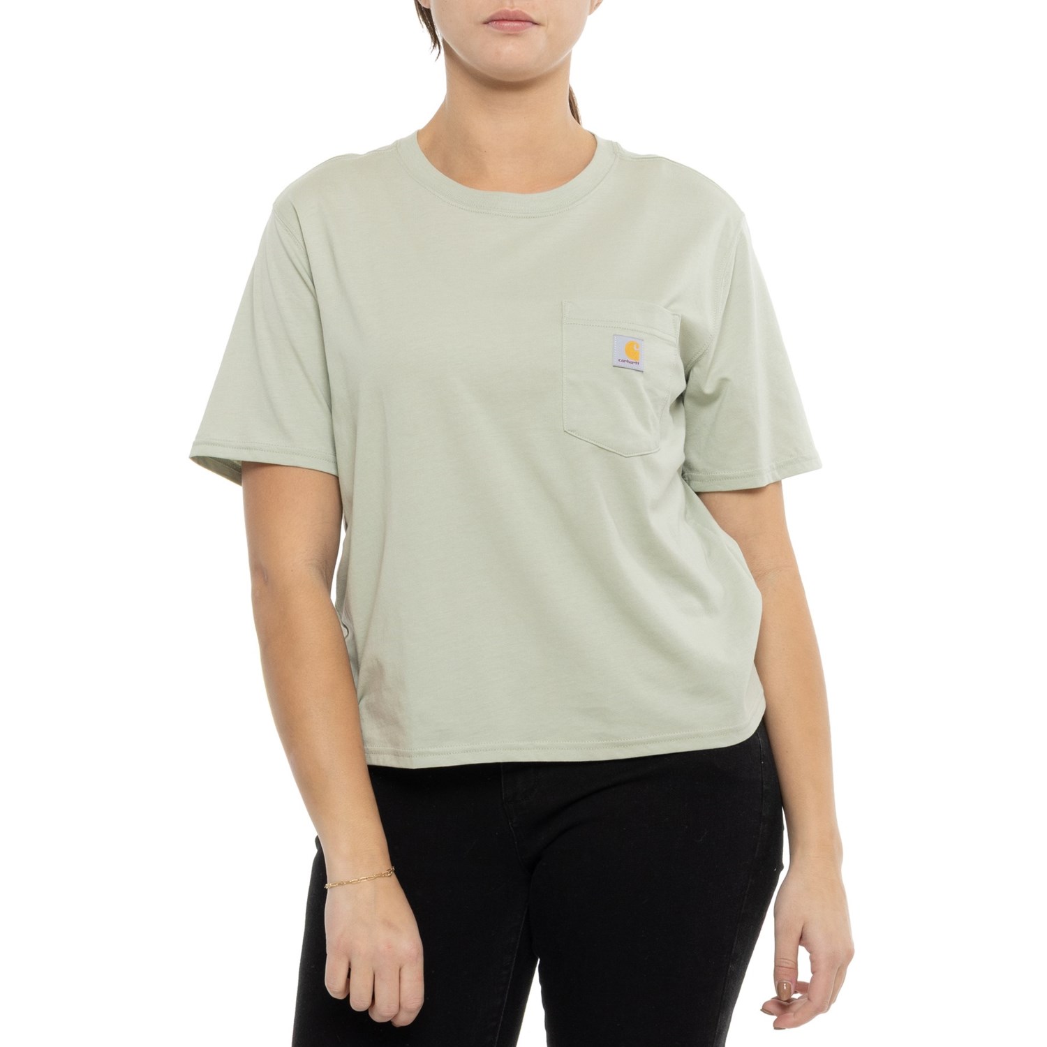 Carhartt 106122 TENCEL® Fiber Series Loose Fit Lightweight Pocket T ...