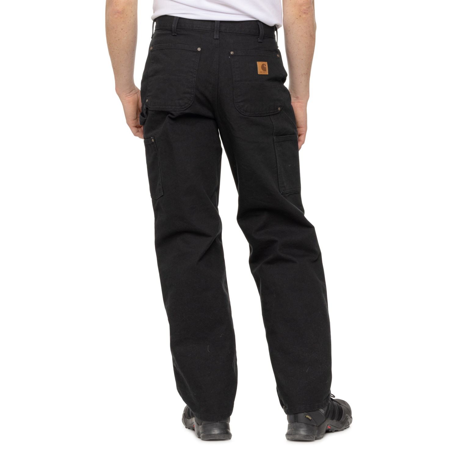Carhartt B136 Washed Duck Double-Front Work Dungarees Carhartt B136 Washed Duck Double-Front Work Dungarees