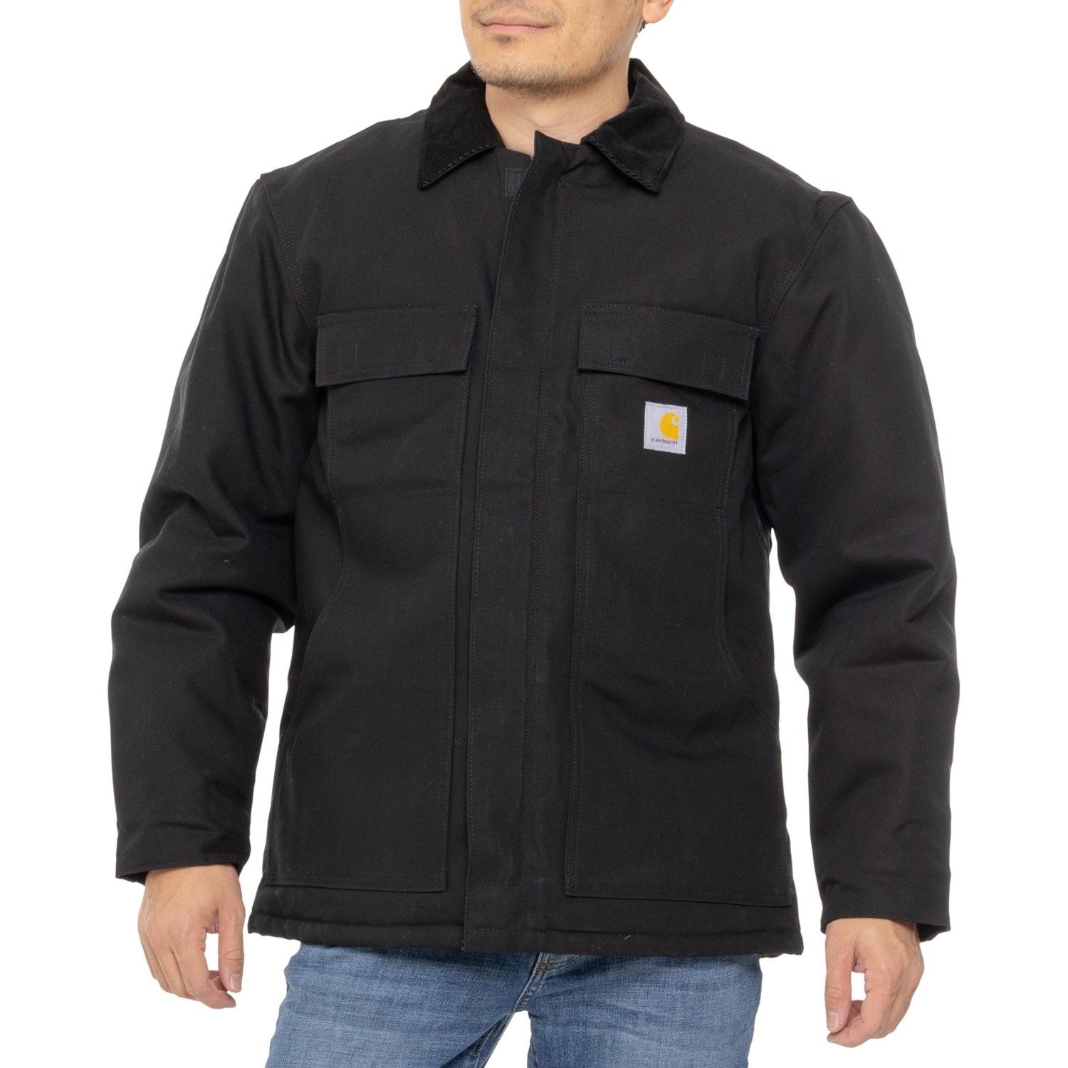 Carhartt C003 Traditional Quilt-Lined Duck Work Coat - Insulated ...
