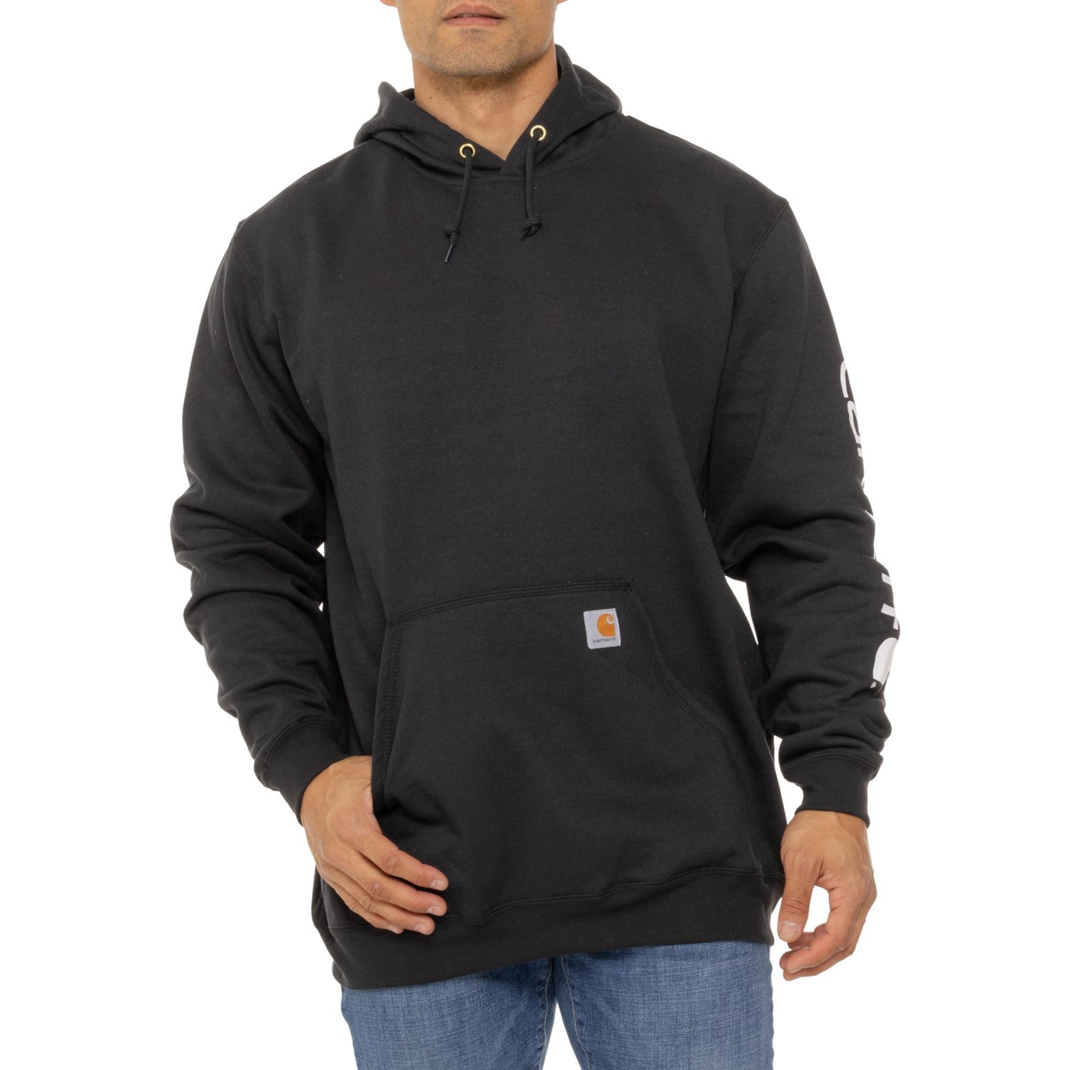 Carhartt K288 Big and Tall Loose Fit Midweight Logo Graphic Hoodie ...