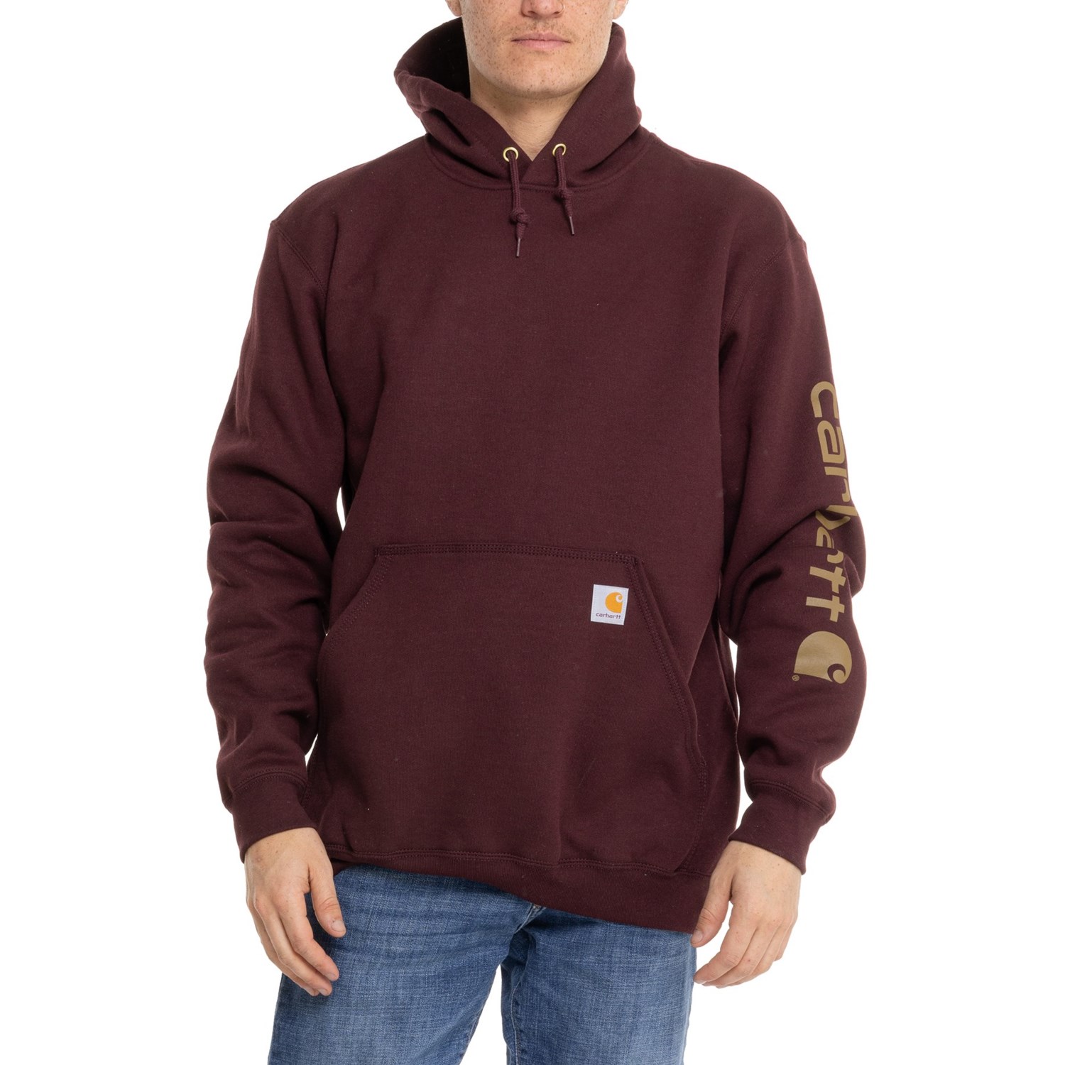 Carhartt K288 Loose Fit Midweight Logo Sleeve Graphic Hoodie - Factory Seconds