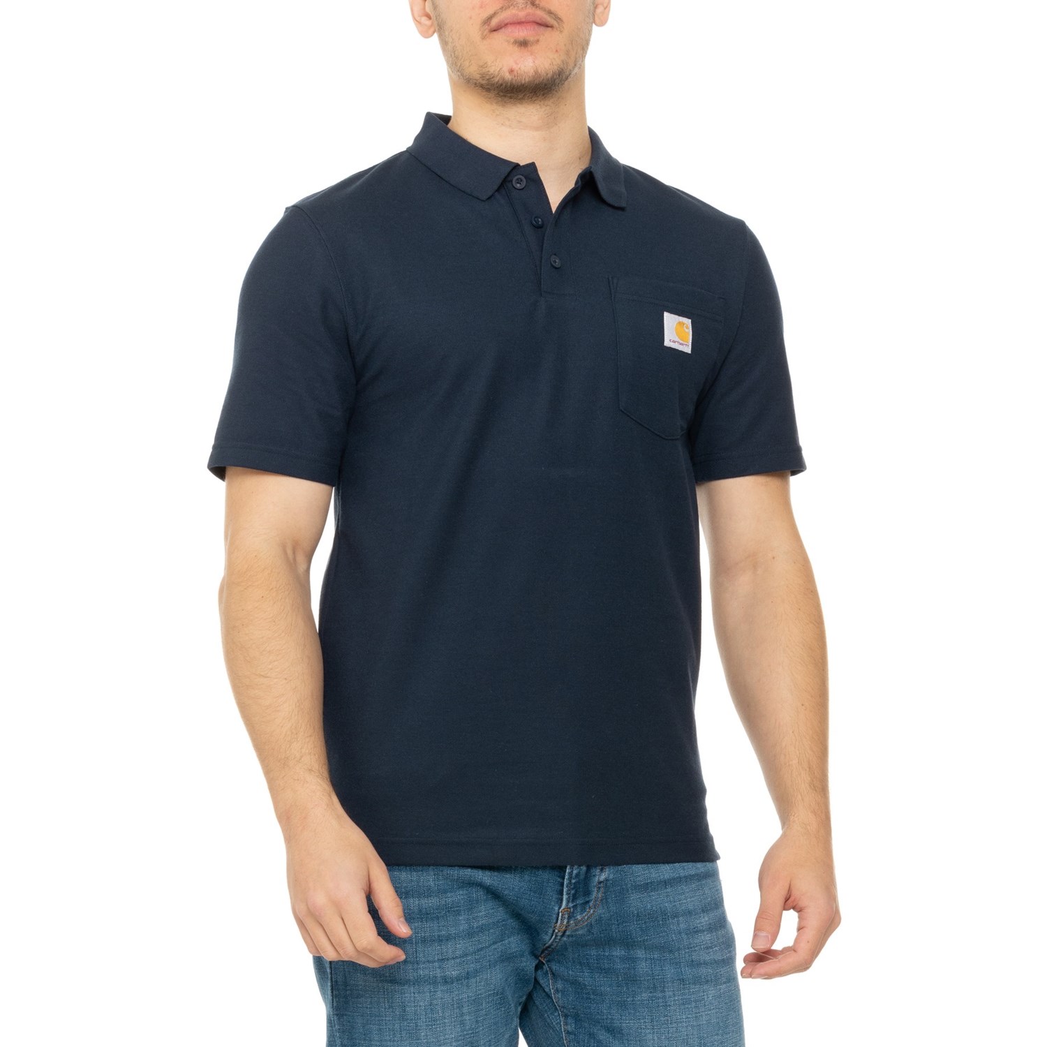 Carhartt K570 Loose Fit Midweight Pocket Polo Shirt - Short Sleeve