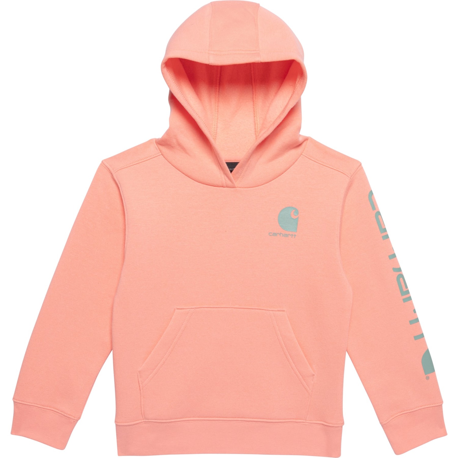 Carhartt Little Girls CA705 Logo Hoodie