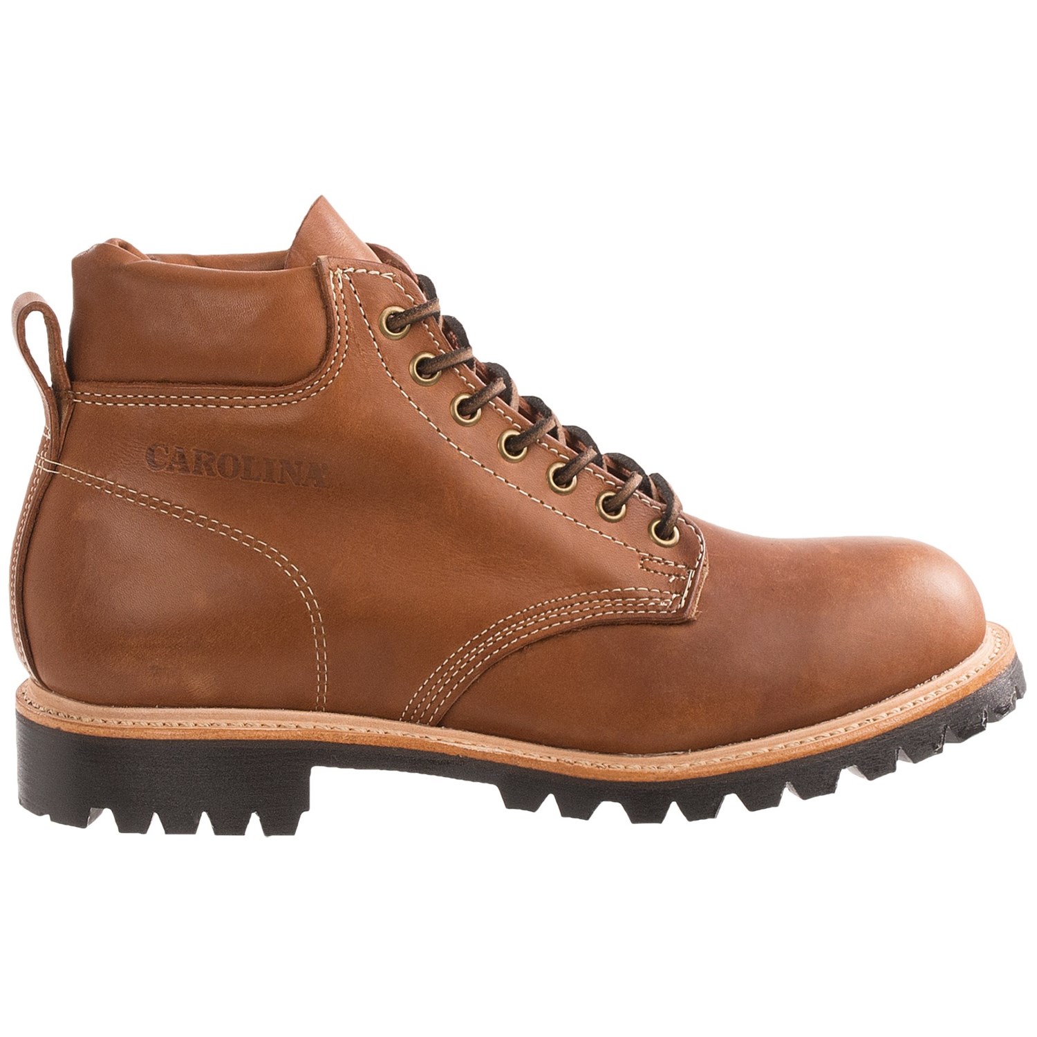 Carolina Shoe Lace-Up Work Boots (For Men) 7242U - Save 29%