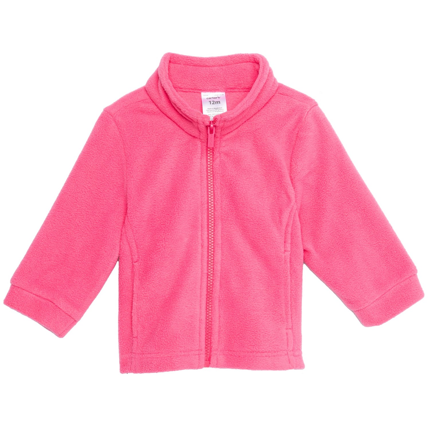 Carter's Little Girls Supersoft Polar Fleece Full-Zip Jacket - Save 40%