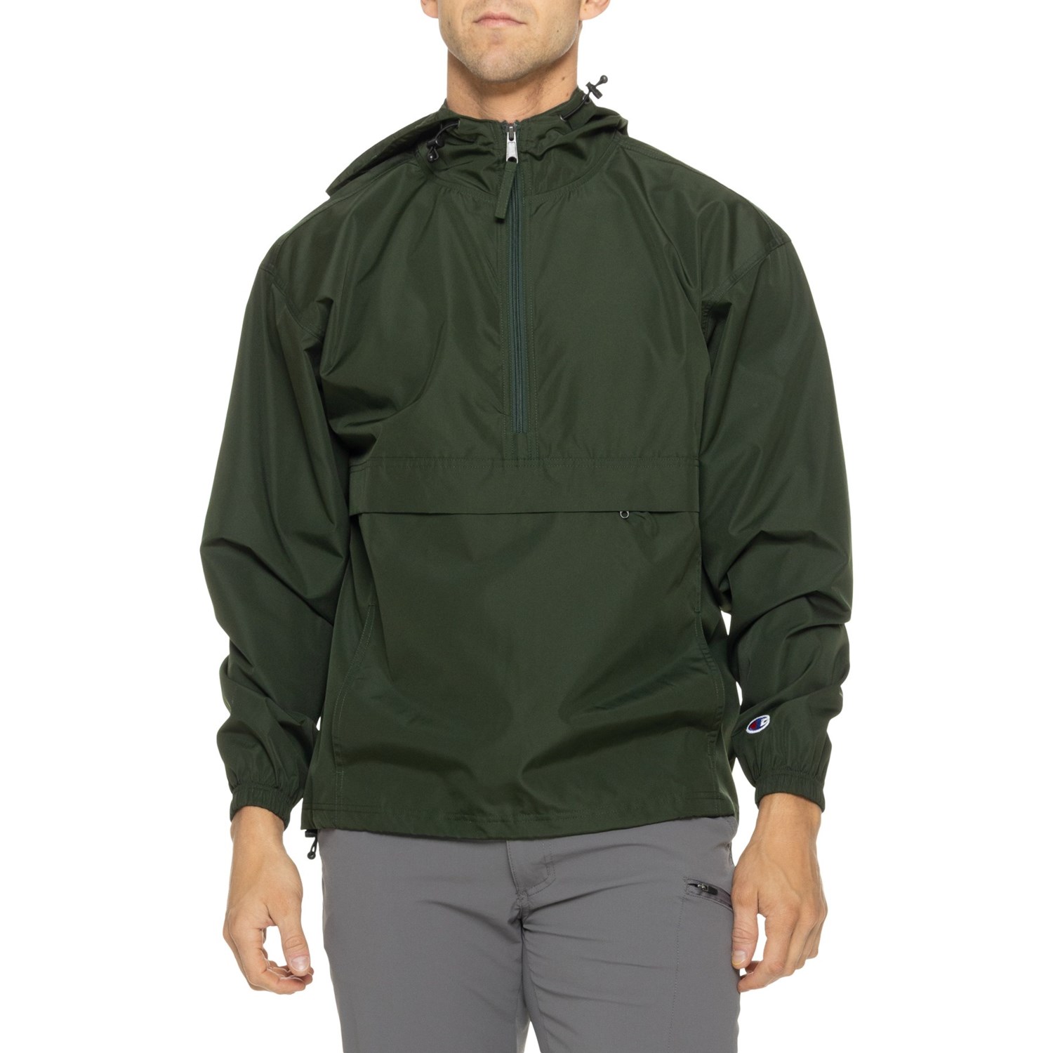 Champion Packable Jacket - Zip Neck - Save 43%