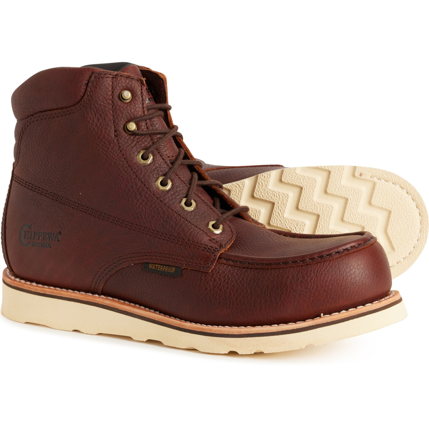 Chippewa Edge Walker 6” Work Boots (For Men) - Save 56%