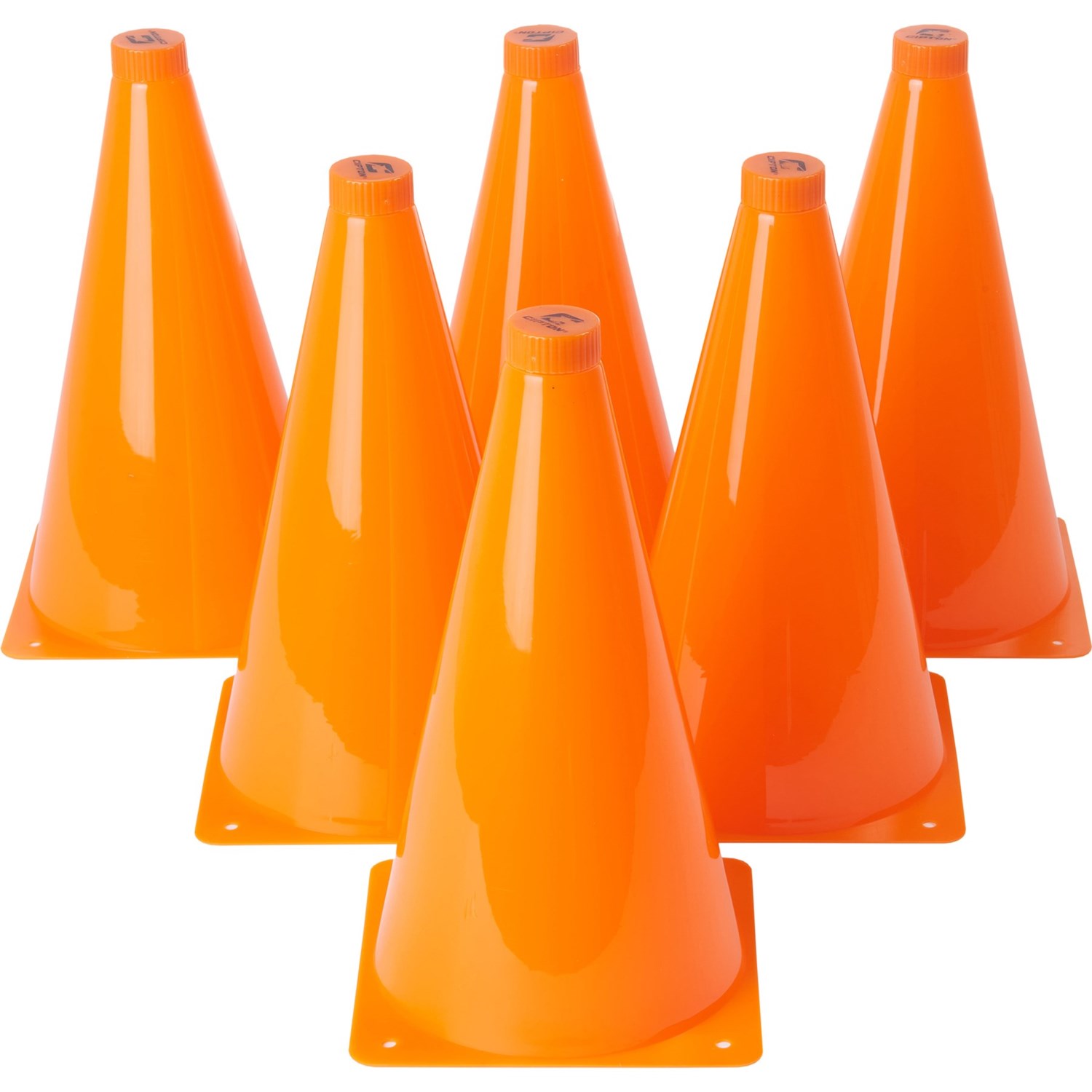 Cipton LED Light Up Cones - 6-Pack, 9” - Save 50%