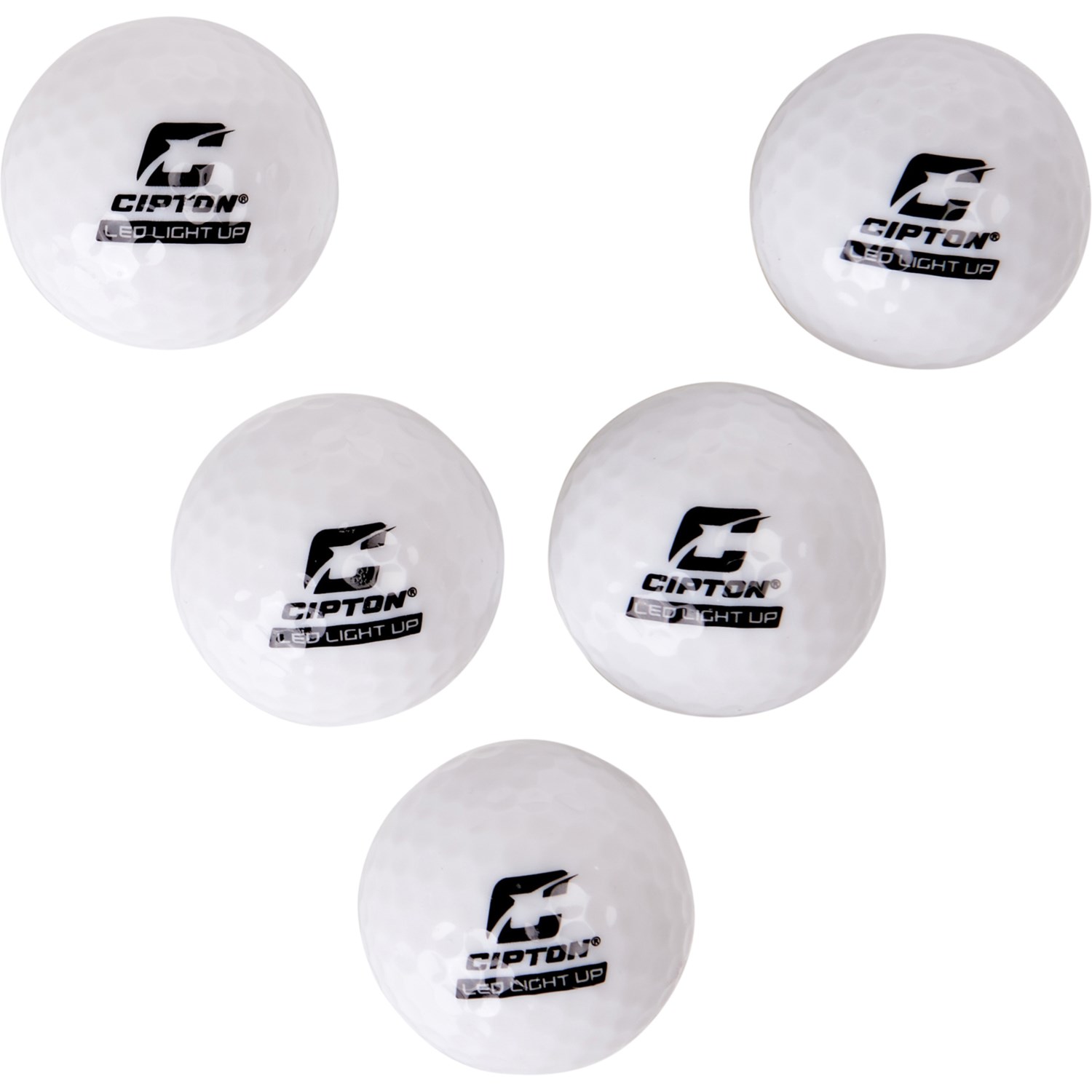 Cipton LED Light-Up Golf Balls - 6-Pack - Save 33%