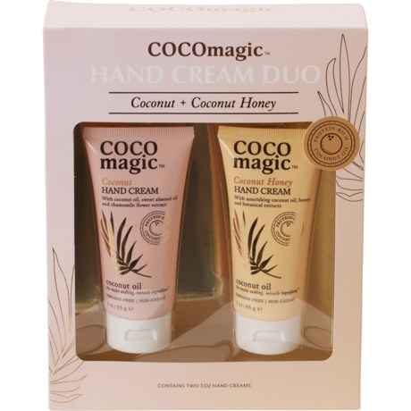 Coco Magic Coconut and Coconut Honey Hand Cream Duo - 3 oz. each - Save 25%