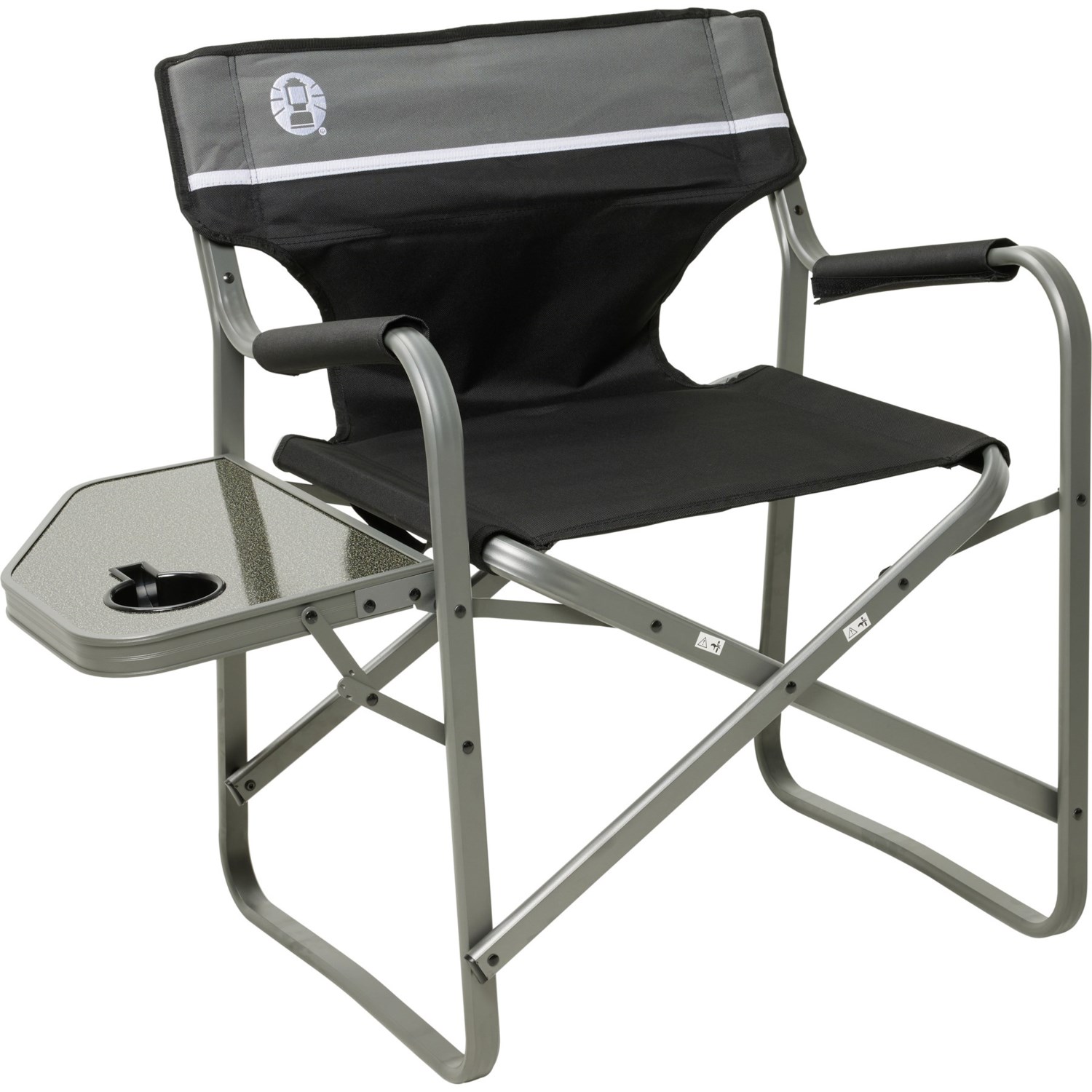 Coleman Folding Deck Chair with Side Table - Save 49%