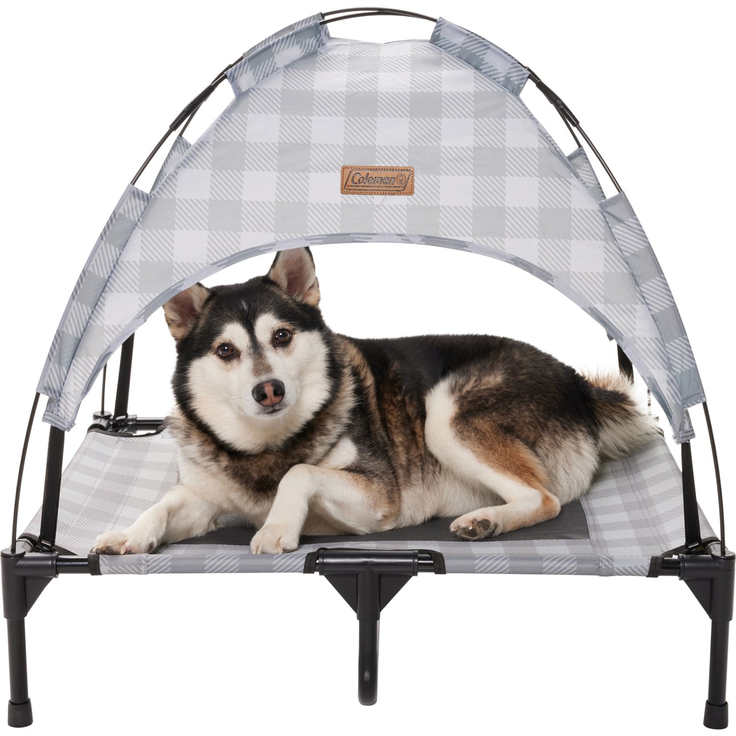 Coleman Large Folding Pet Cot with Canopy - 30x24x7” - Save 28%