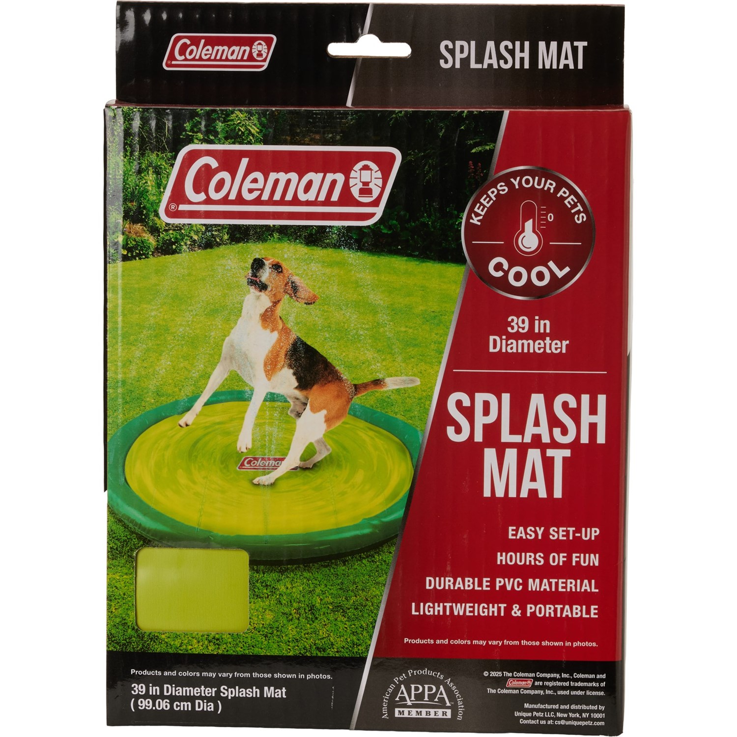 Coleman Round Dog Splash Mat - 39” - Save 47%