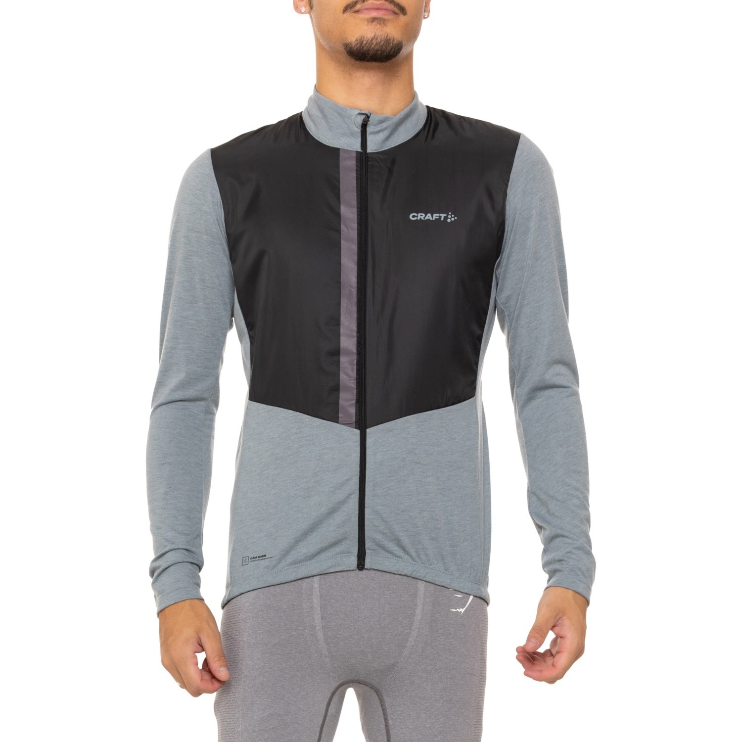 Craft Sportswear ADV SubZ Cycling Jersey - Merino Wool, Full Zip, Long ...