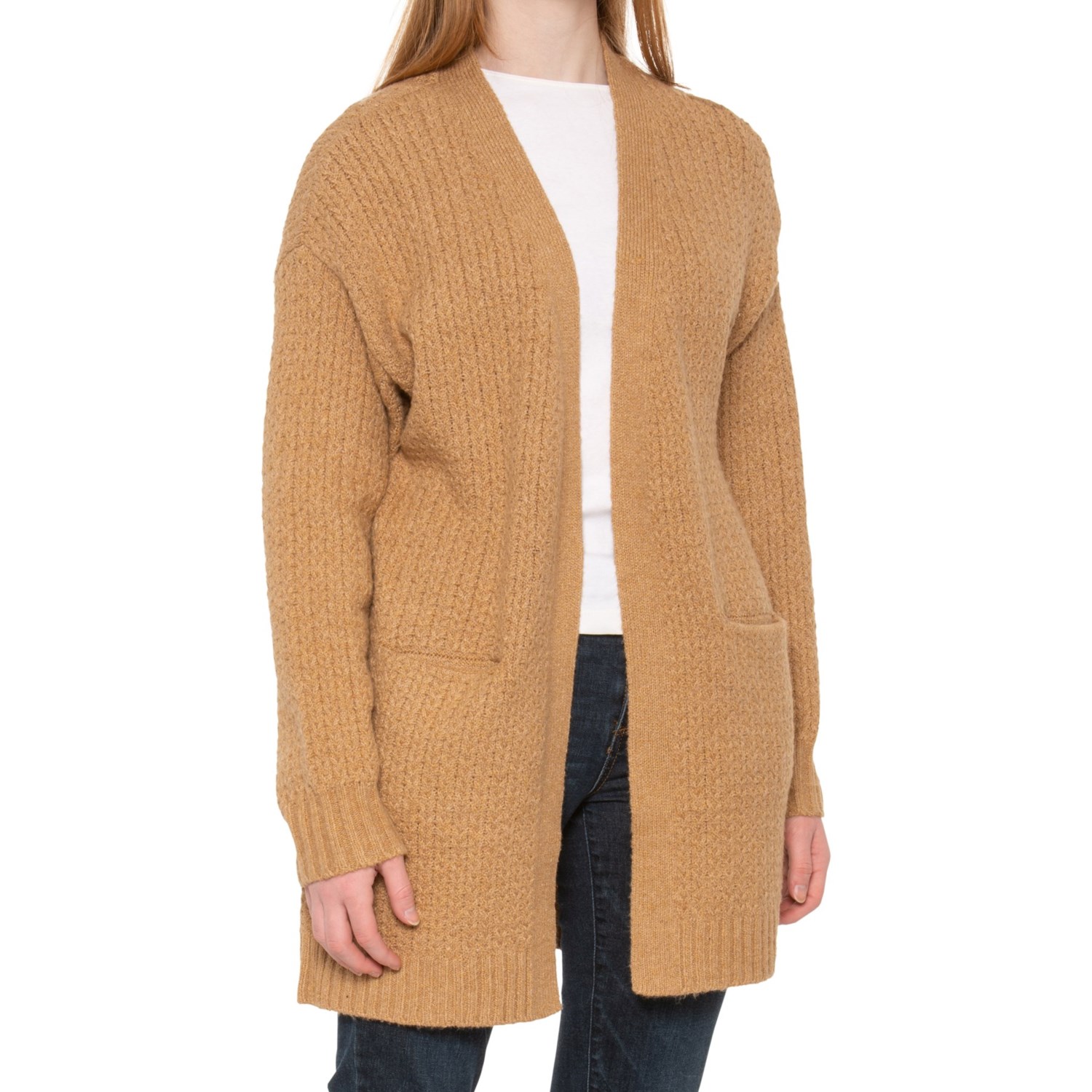 Cupcakes & Cashmere Ribbed Cuff Cardigan Sweater (For Women) - Save 62%