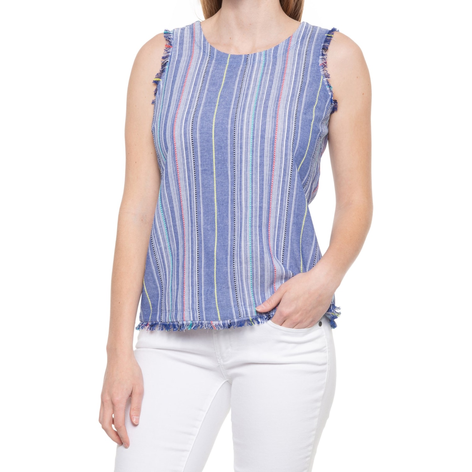 Cupio Blush Button-Back Tank Top (For Women) - Save 65%