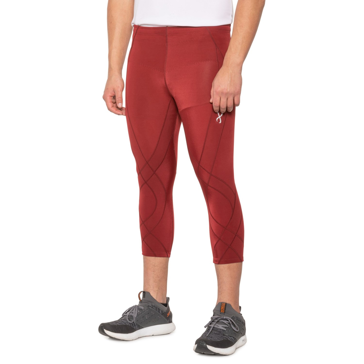 CW-X Endurance Generator Compression 3/4 Tights (For Men) - Save 57%