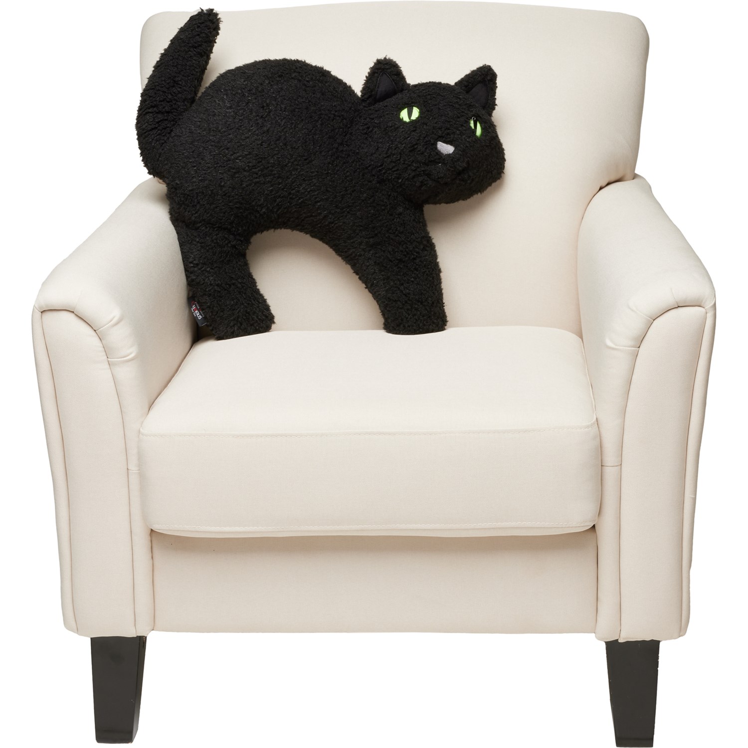 Cynthia Rowley CuRious New York Scared Cat Throw Pillow - 22x22” - Save 39%
