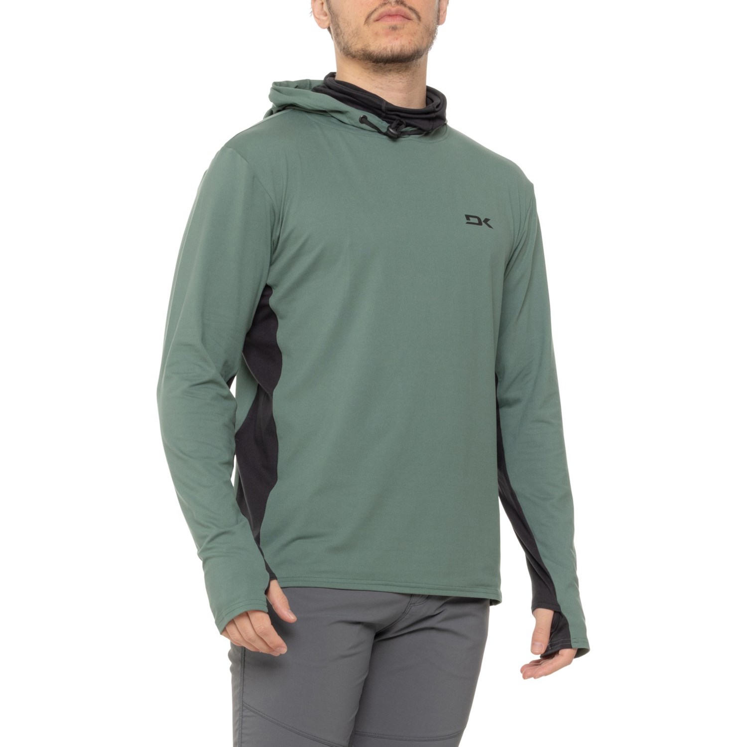 DaKine Full Mission Gaiter Rash Guard Hoodie - UPF 50+ - Save 51%