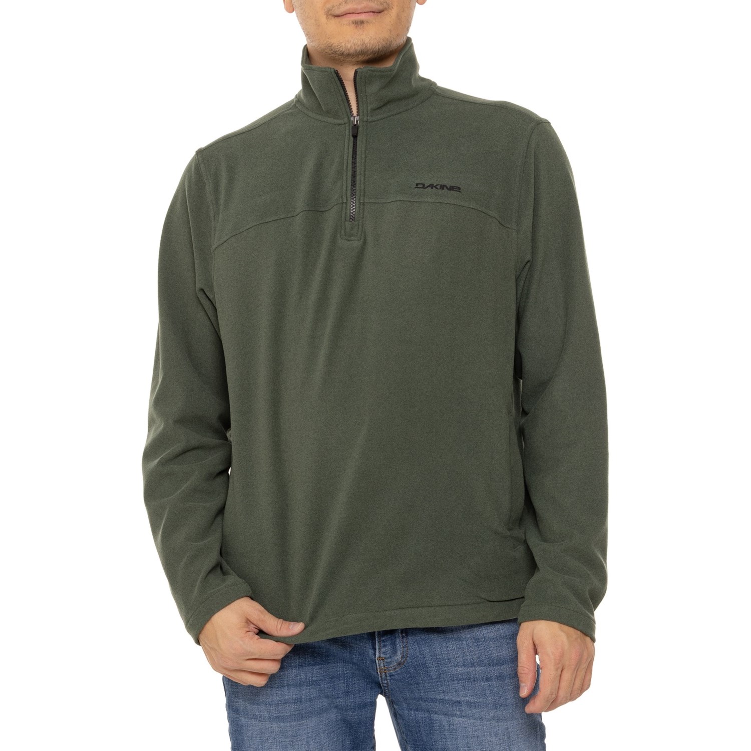 DaKine Luxe Fleece Zip Neck Shirt - Long Sleeve - Save 62%