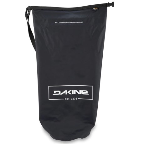 DaKine Packable Roll-Top 20 L Dry Bag - Black - Save 43%