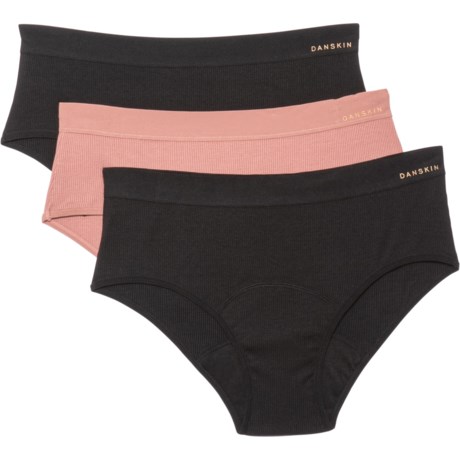 Danskin Leak-Resistant Period Ribbed Panties (For Women) - Save 51%