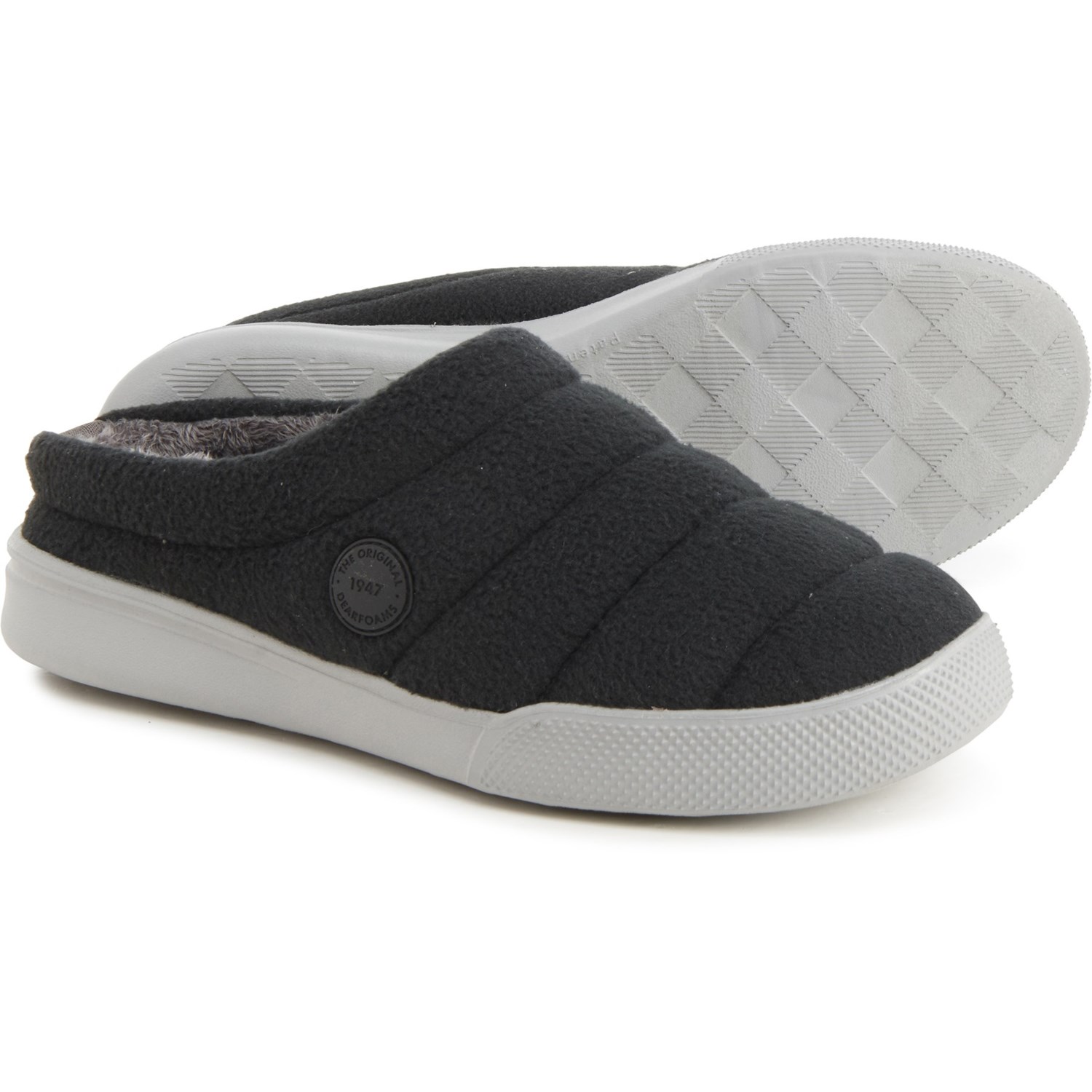 Dearfoams Andre Sport Lounge Fleece Clogs (For Men) - Save 46%