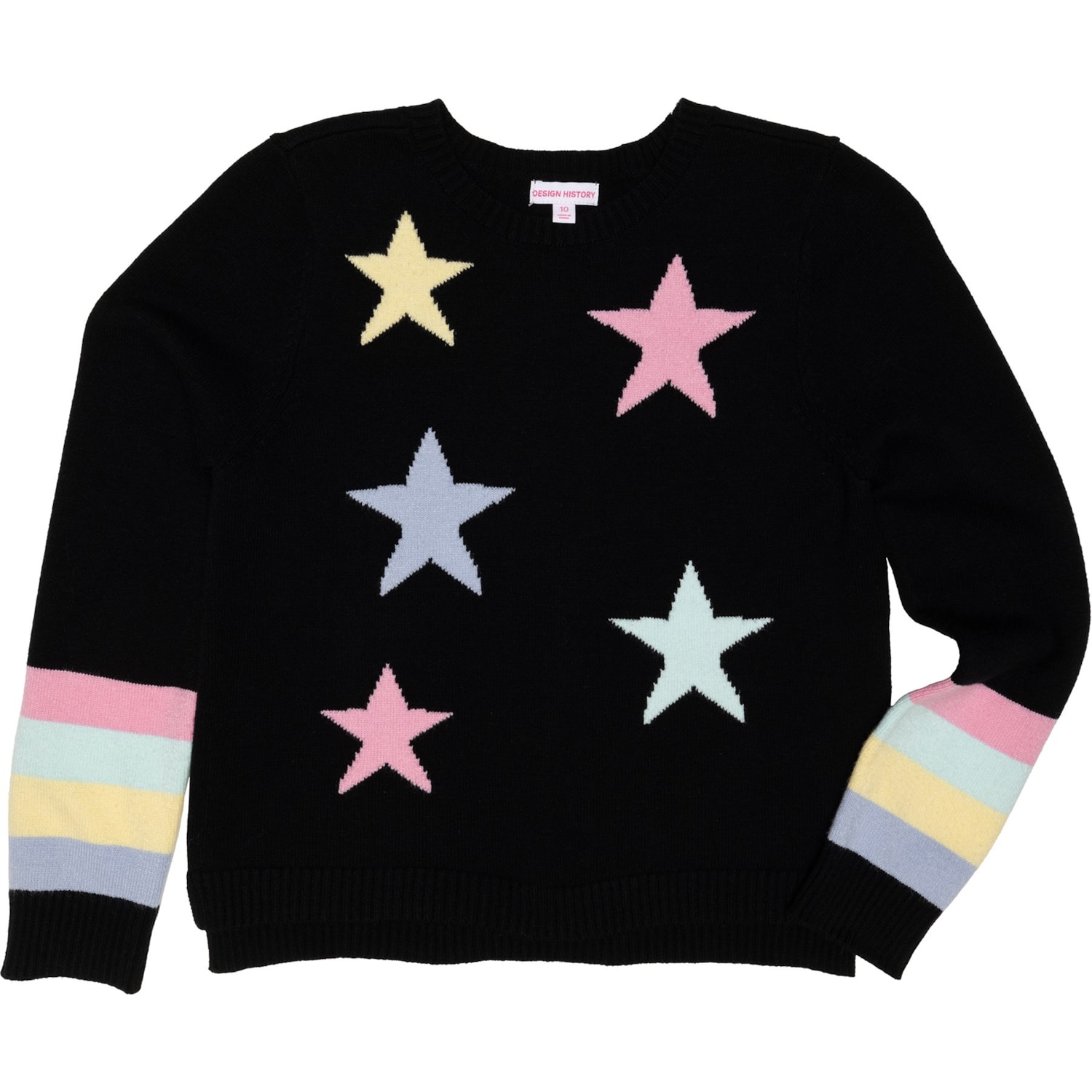 Design History Big Girls Star Sweater - Save 57%