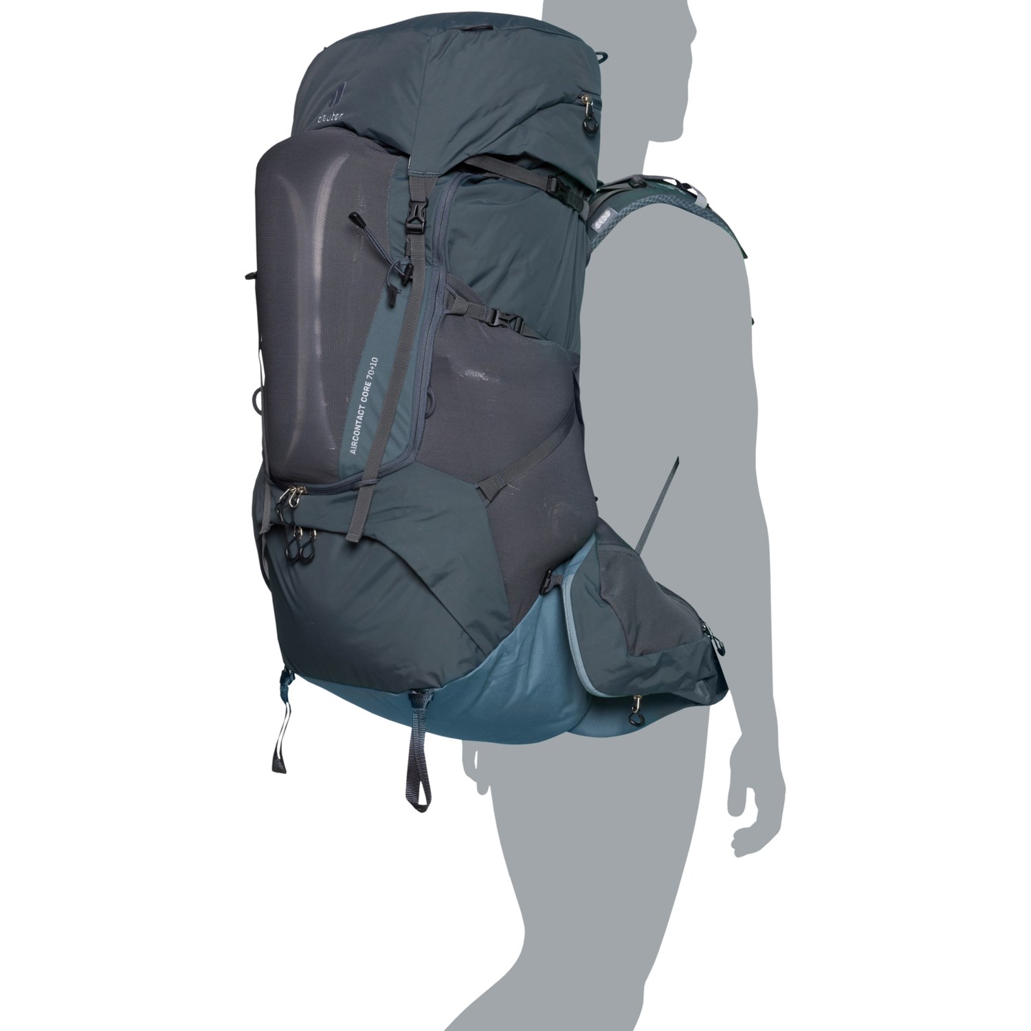 Deuter Aircontact Core 70+10 L Trekking Backpack - External Frame ...