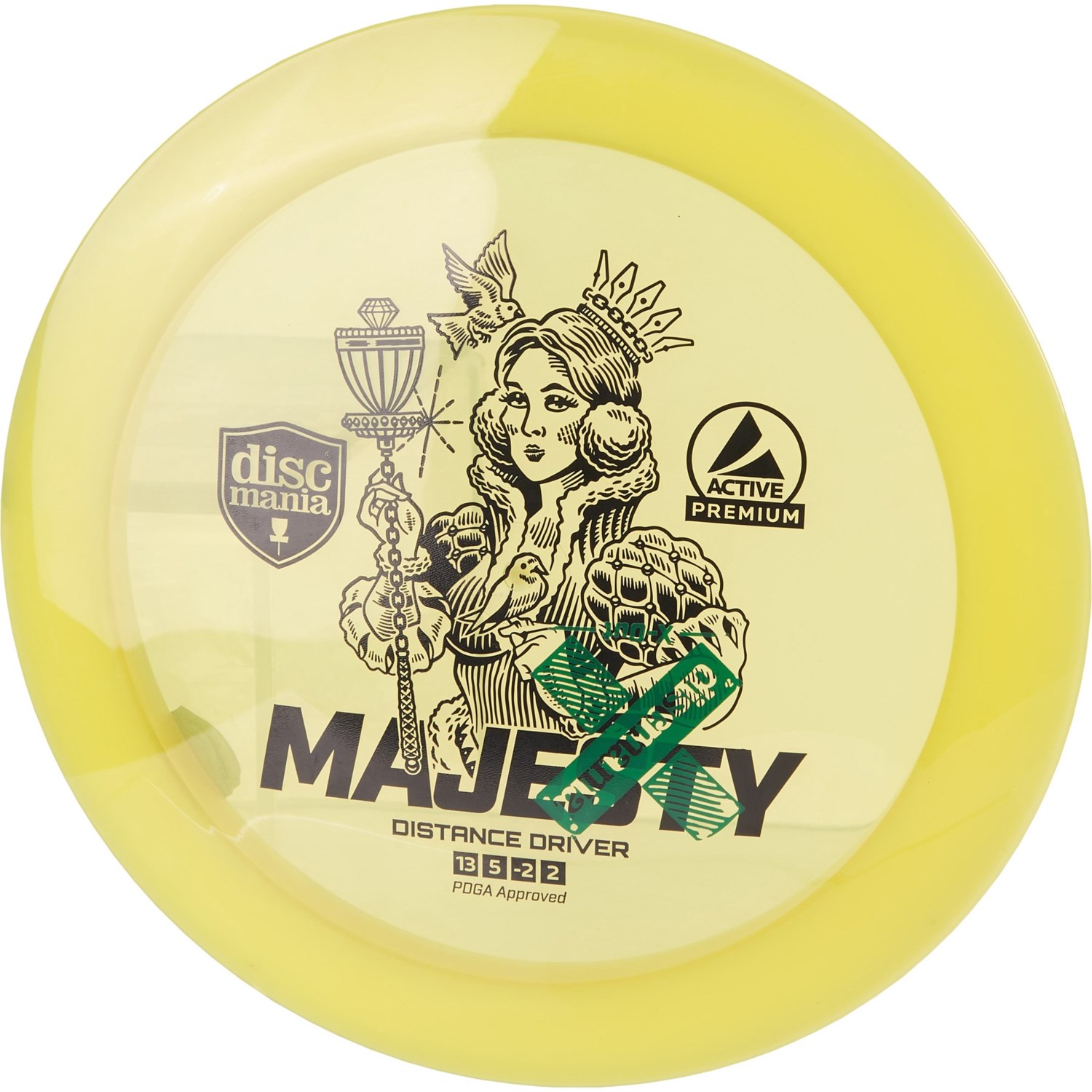 Discmania Active Premium Majesty Disc Golf Distance Driver - 8” - Save 33%