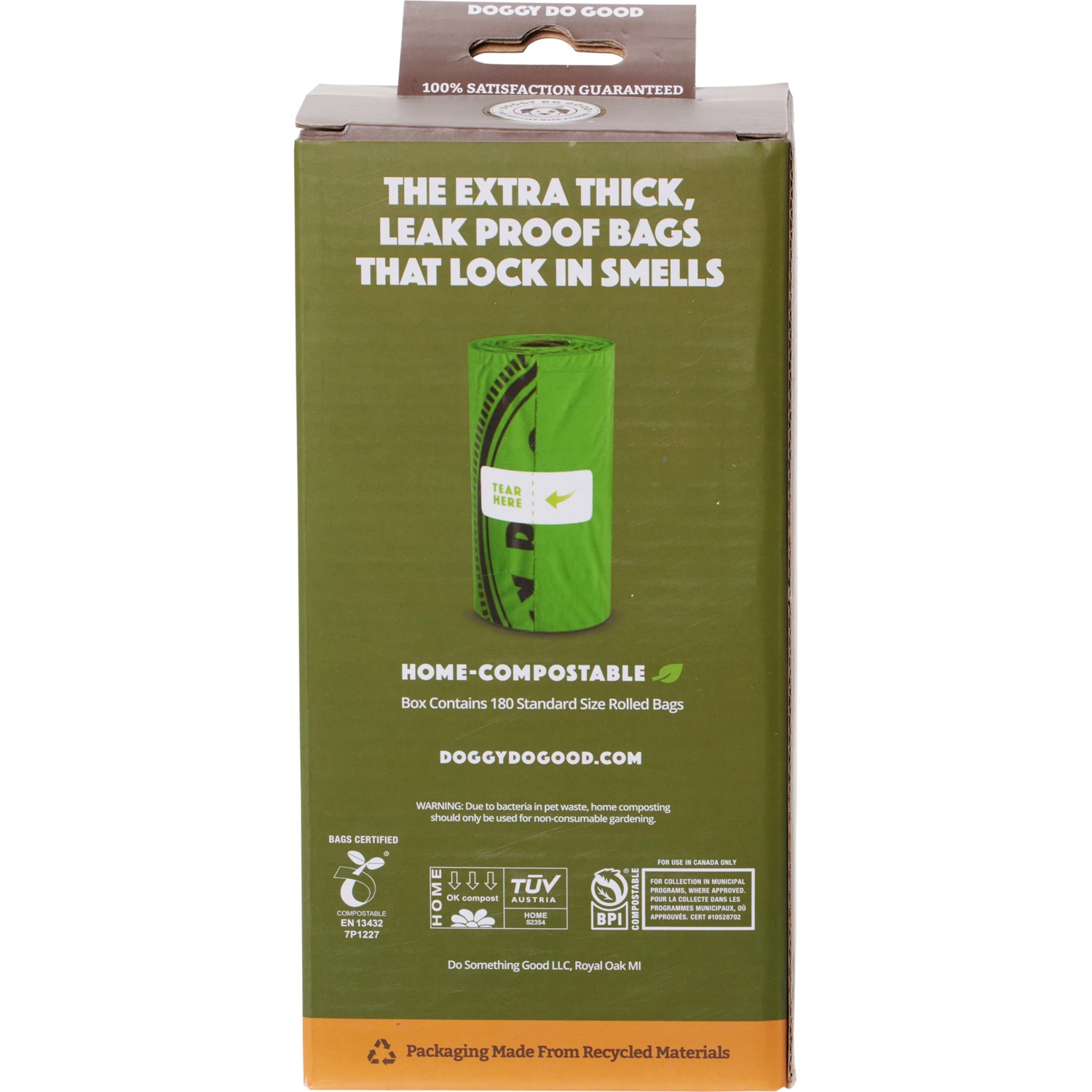 Doggy Do Good Compostable Dog Waste Bags - 180 Count - Save 69%