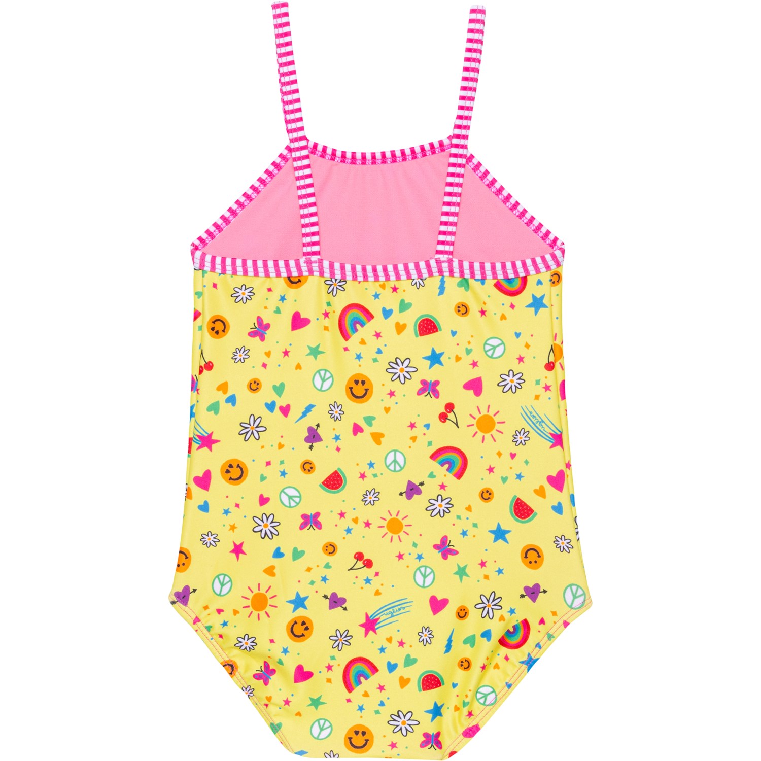 Dolfin Little Girls Mixed Print One-Piece Swimsuit - UPF 50+ - Save 68%