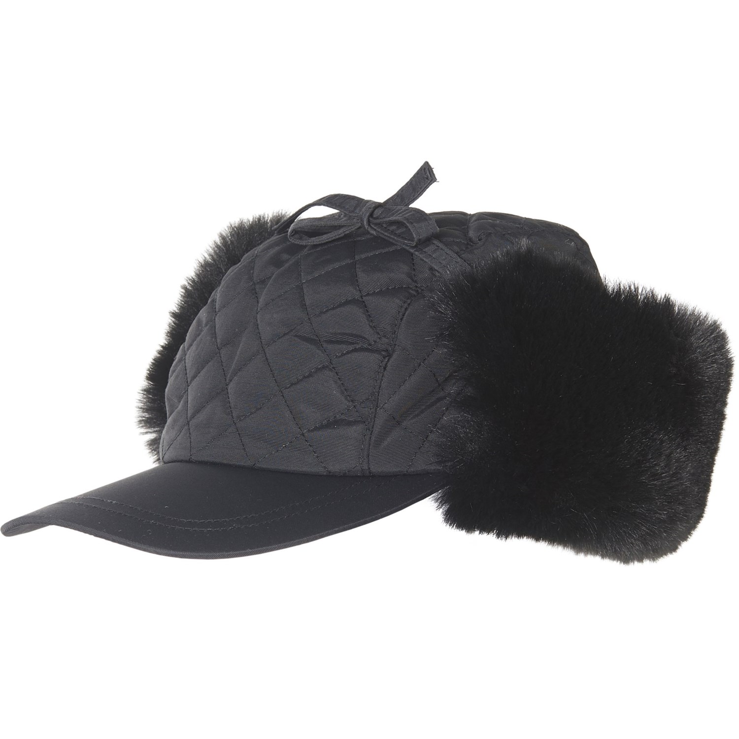 Dorfman Hat Co. Quilted Puffer Earflap Cap (For Women) - Save 60%
