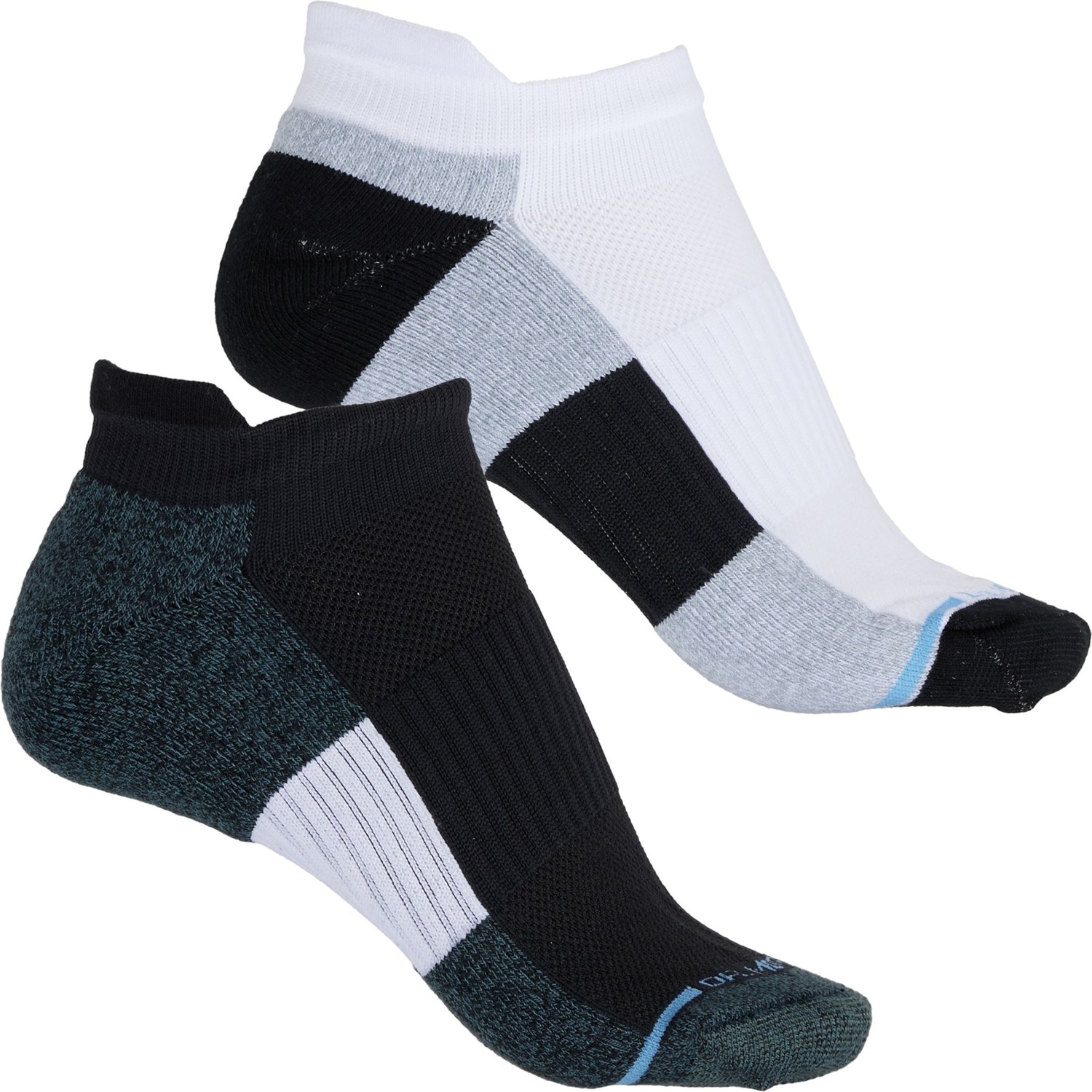 DR MOTION Color-Block Everyday Compression Socks (For Men) - Save 40%