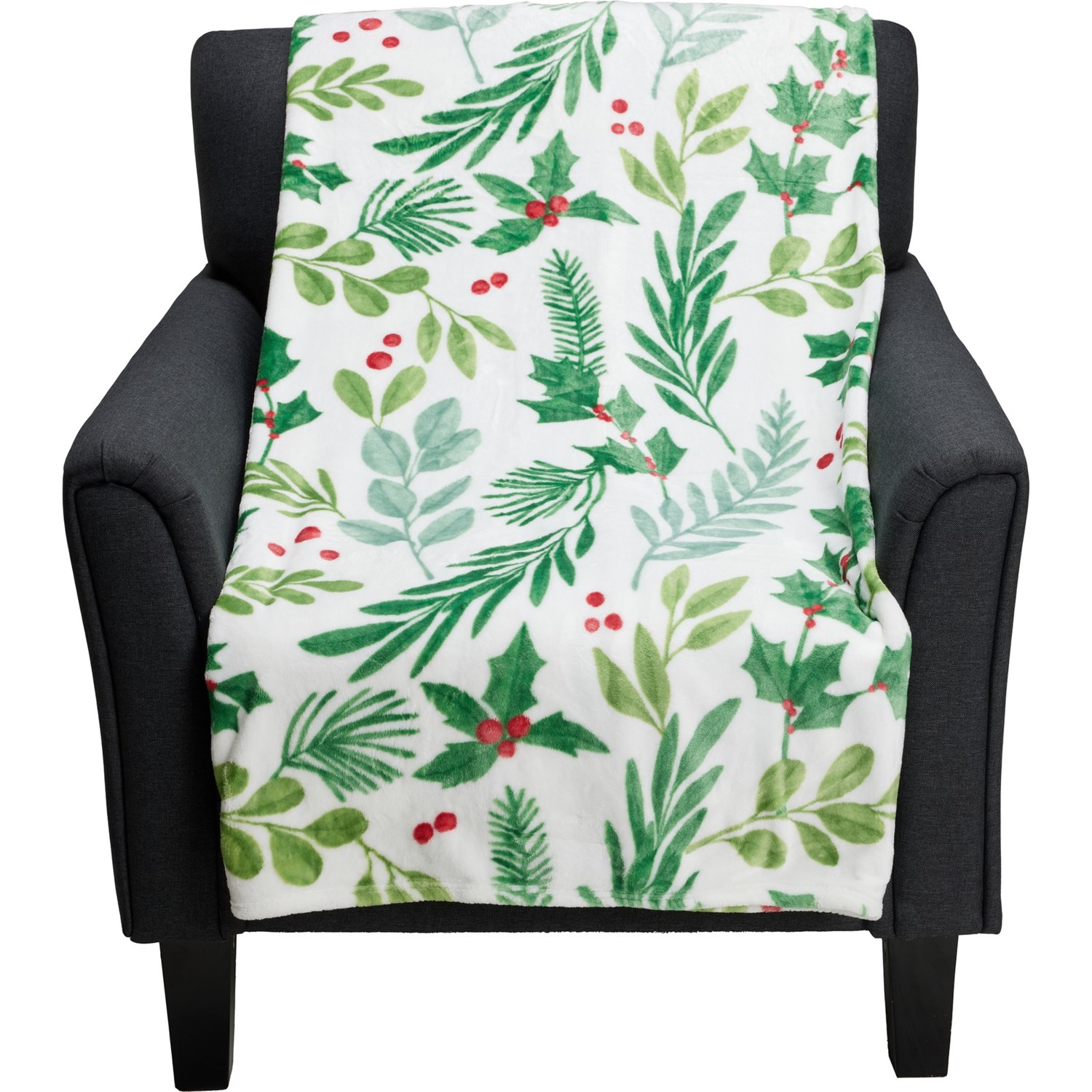 Dwell Holiday Sprig Season Throw Blanket - 50x70” - Save 62%