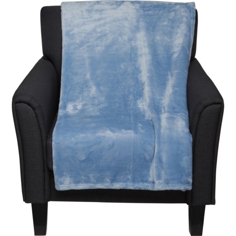 Dwell Oversized Plush Throw Blanket - 50x70”, Blue - Save 50%