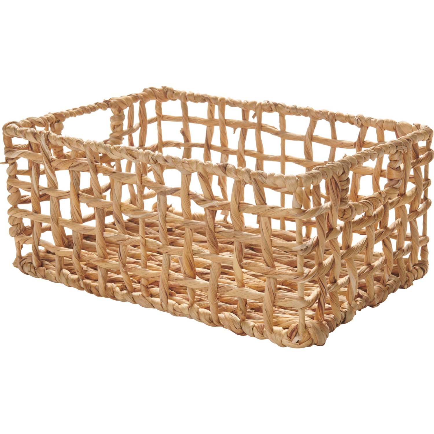 DWELL STUDIO Open-Weave Water Hyacinth Storage Bin - Small - Save 28%