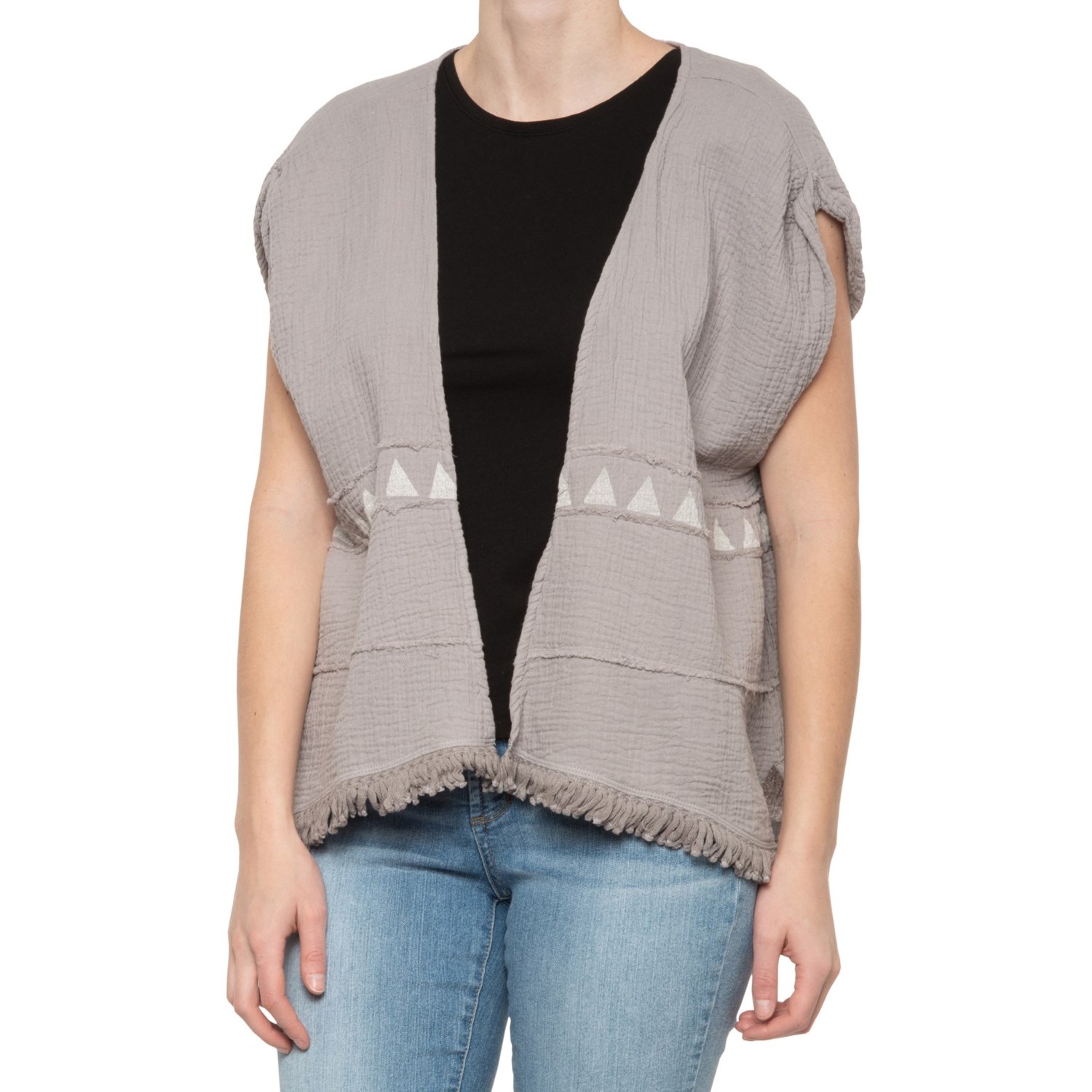 dylan Fringe Hem Jacket (For Women) - Save 75%