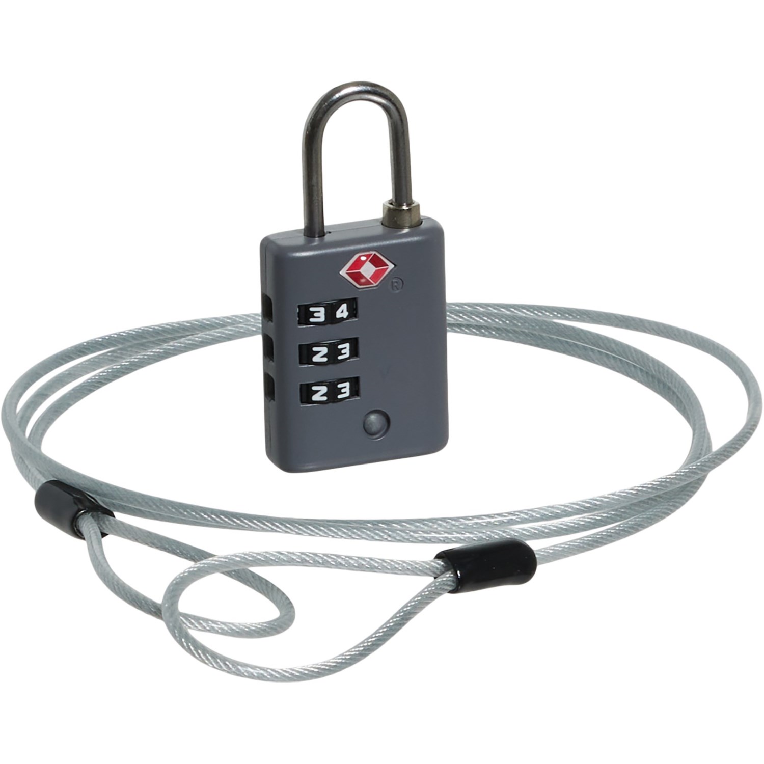Eagle Creek 3-Dial TSA Lock and Cable Set - Save 46%