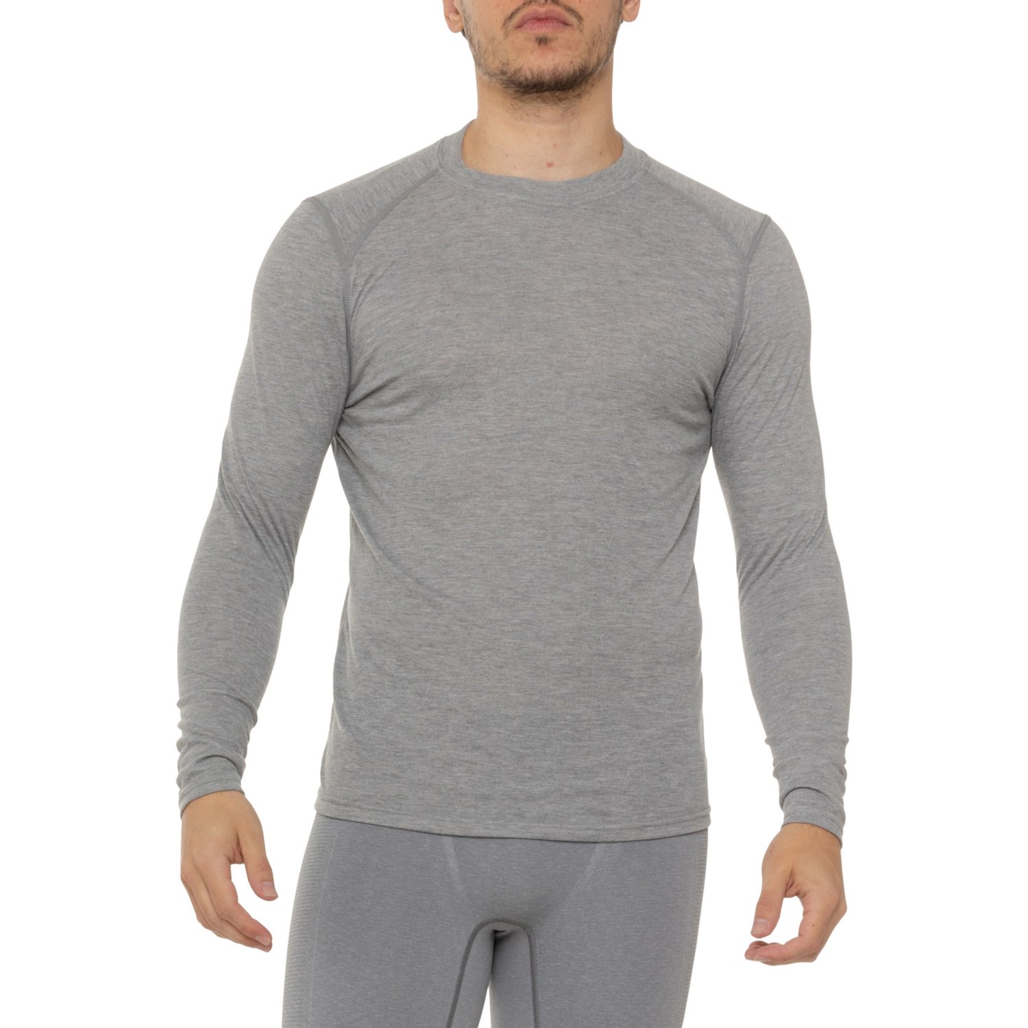 Eddie Bauer Bi-Layer Base Layer Top - UPF 50+, Long Sleeve - Save 37%