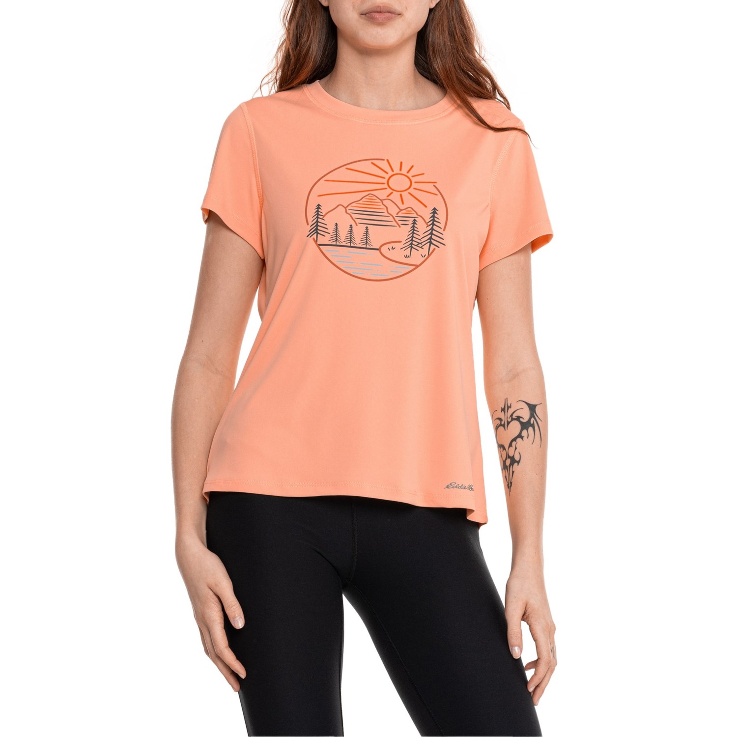 Eddie Bauer Cedar T-Shirt - UPF 50, Short Sleeve - Save 45%