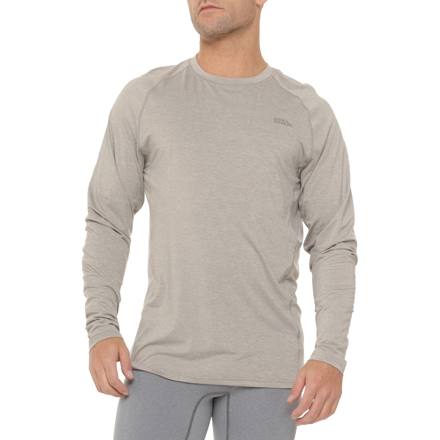 Eddie Bauer Heathered Rash Guard - UPF 40, Long Sleeve - Save 45%