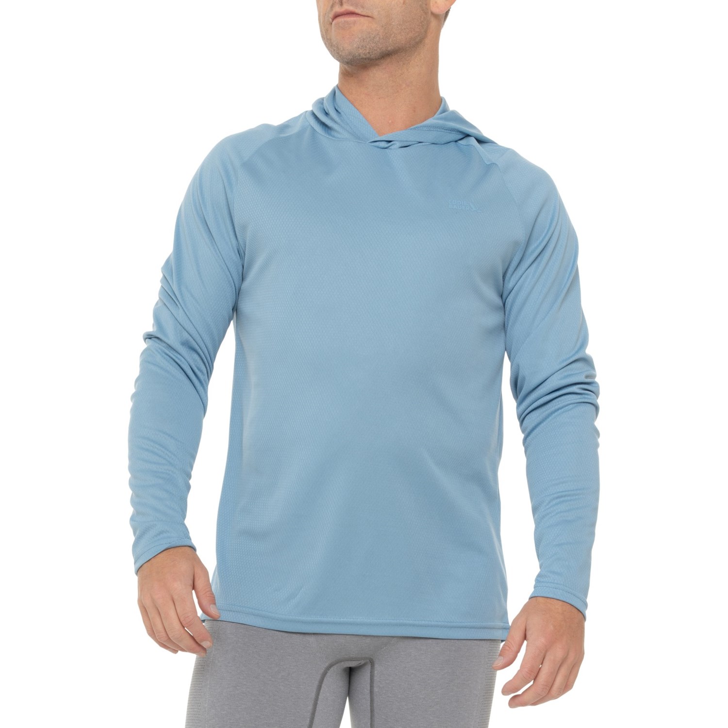 Eddie Bauer Honeycomb Hooded Rash Guard - UPF 40, Long Sleeve - Save 37%