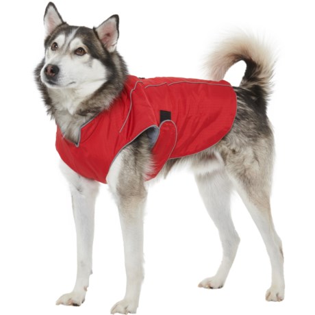 Eddie Bauer Peak-Performance Harness Dog Jacket - Cardinal Red - Save 70%