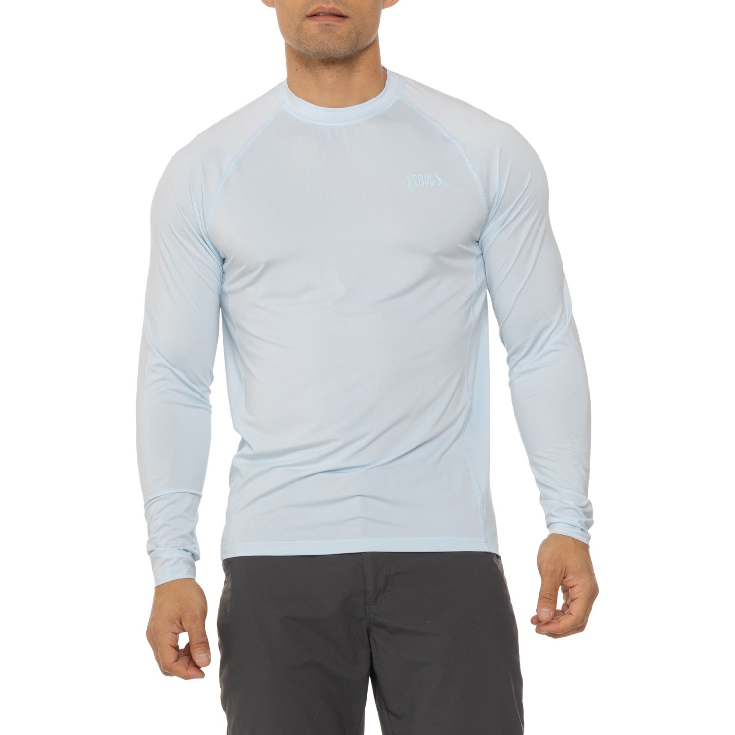 Eddie Bauer Solid Rash Guard - UPF 40, Long Sleeve - Save 35%