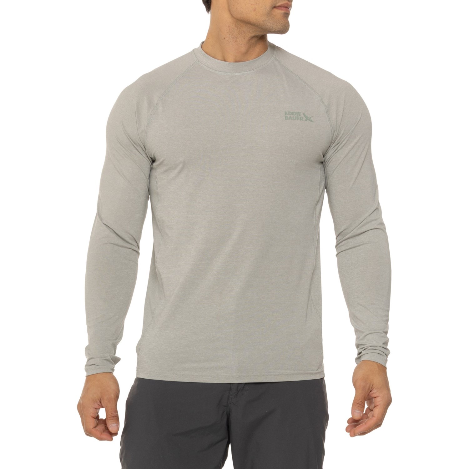 Eddie Bauer Solid Rash Guard - UPF 40, Long Sleeve - Save 35%