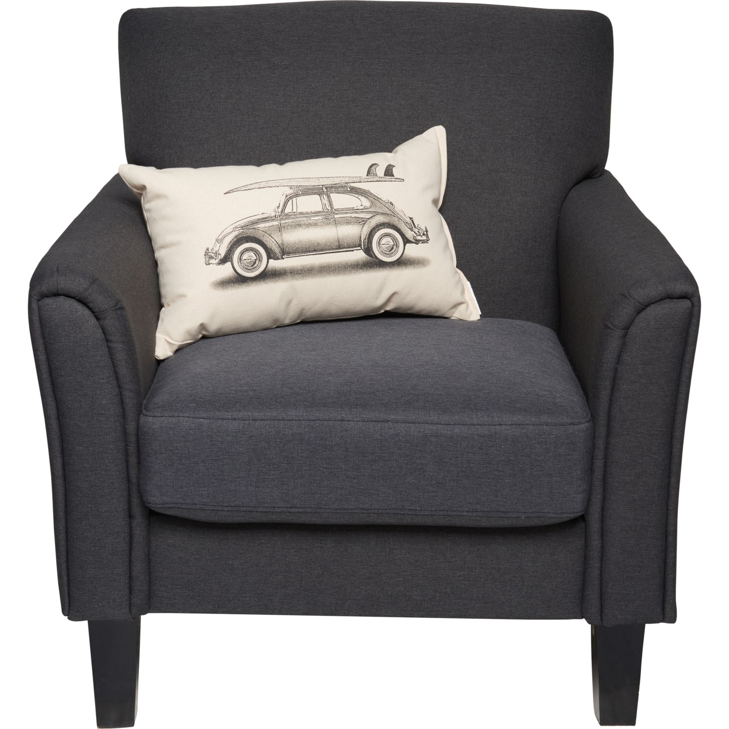 Eric & Christopher VW Bug and Surfboard Throw Pillow - 12x20” - Save 50%