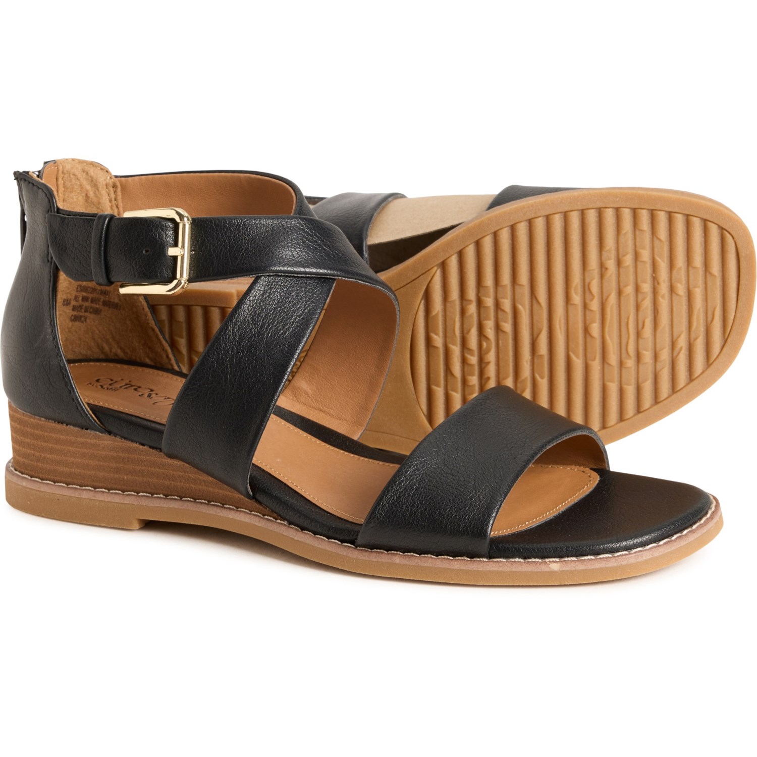 Eurosoft by Sofft Maxi X-Ankle Band Wedge Sandals (For Women) - Save 60%